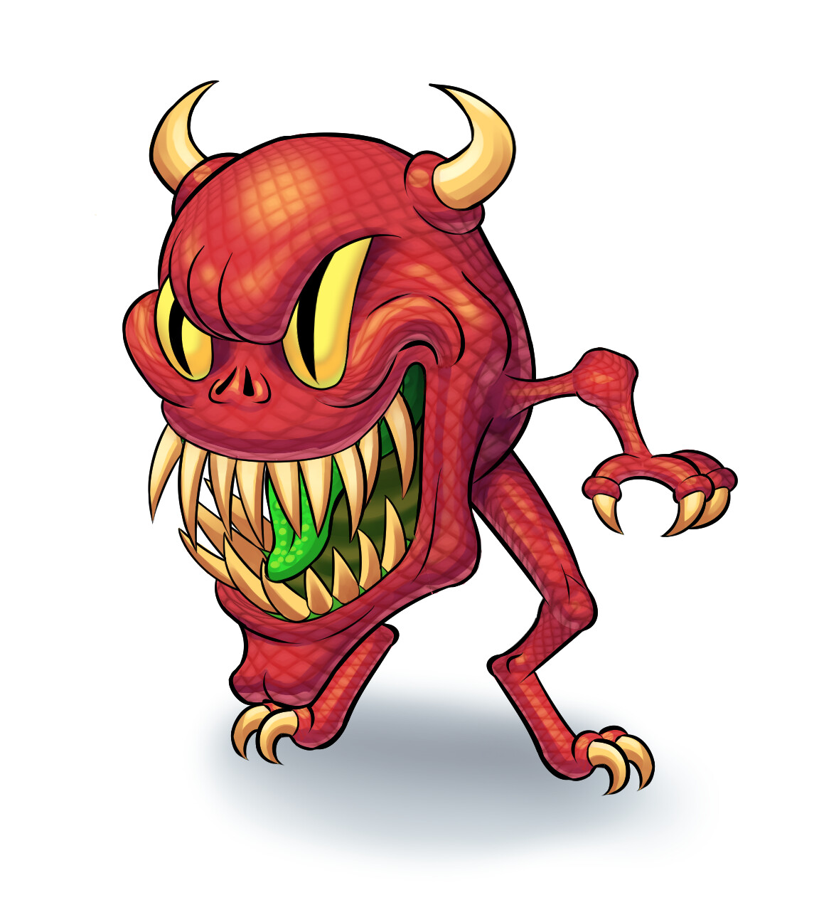 Evil Monster Clipart