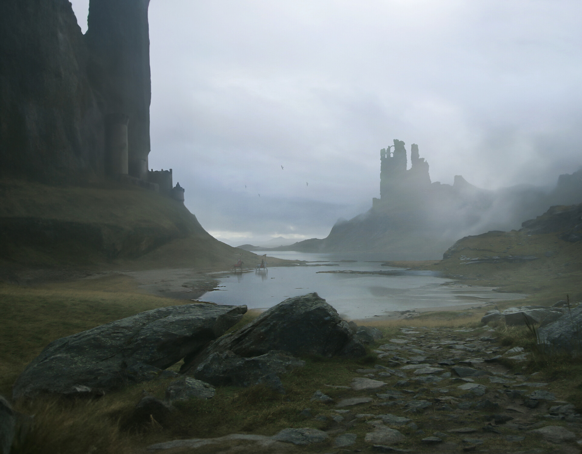 ArtStation - Journey of the Knights