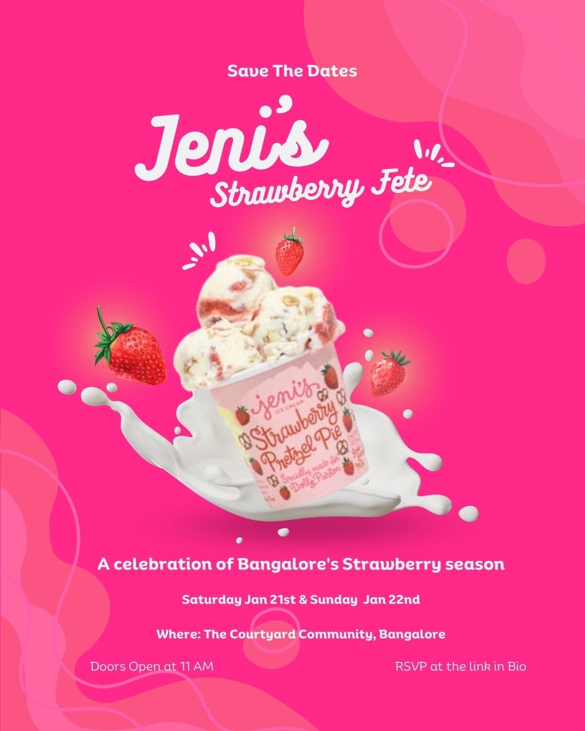 ArtStation - Ice-cream shop Launch Poster