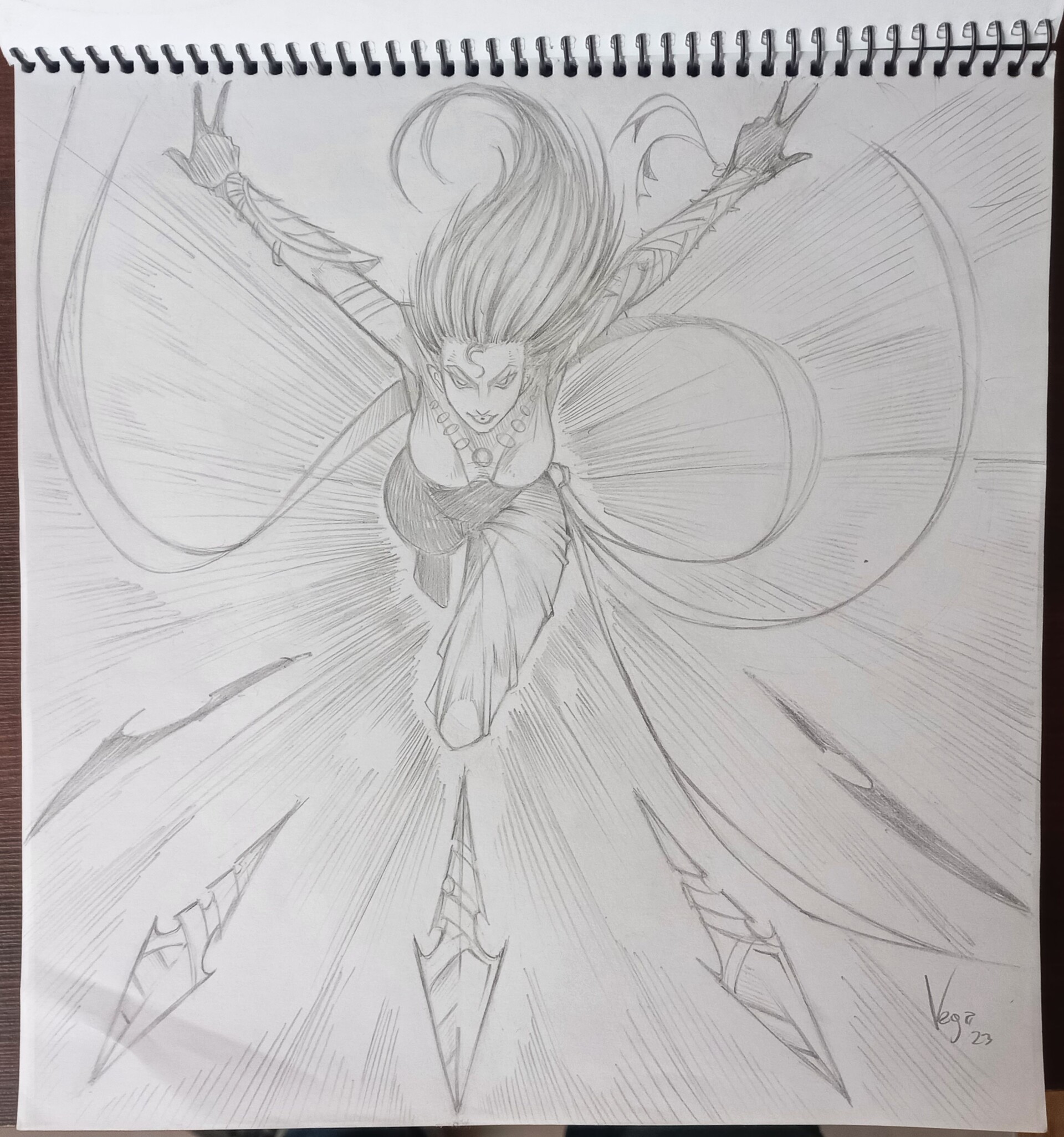 ArtStation - Brave lady warrior