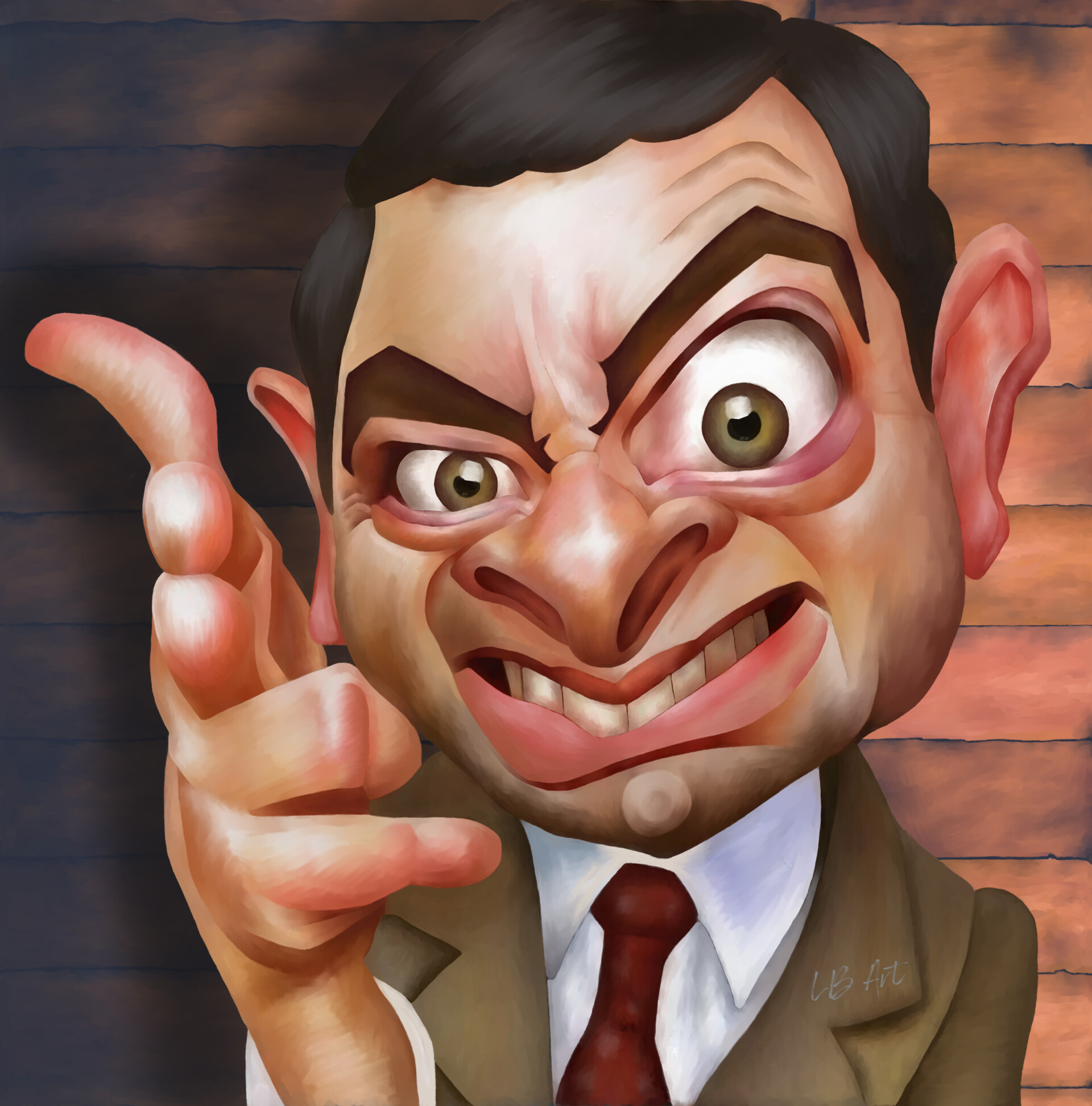 ArtStation - Mr Bean 'The Secret Weapon'