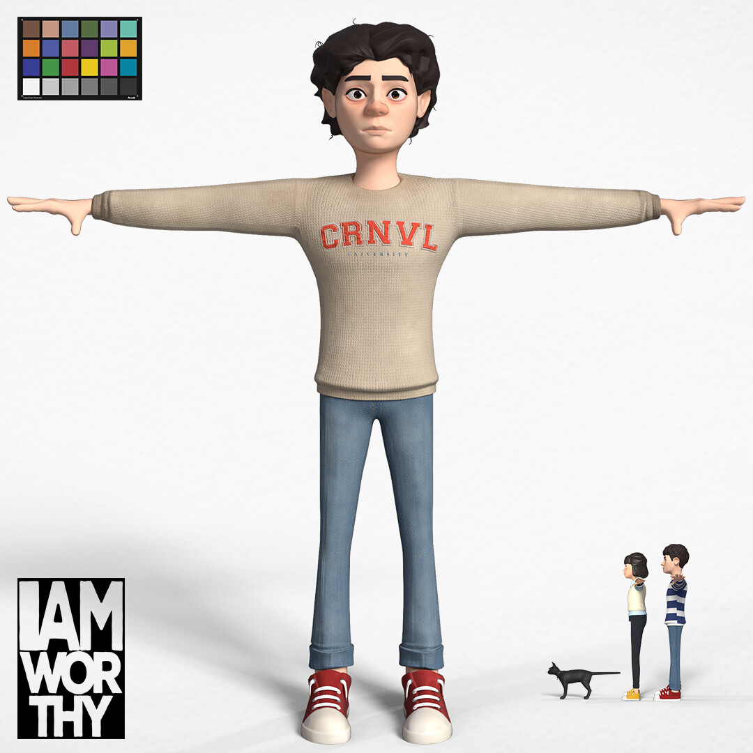 ArtStation - I AM WORTHY - Character Design