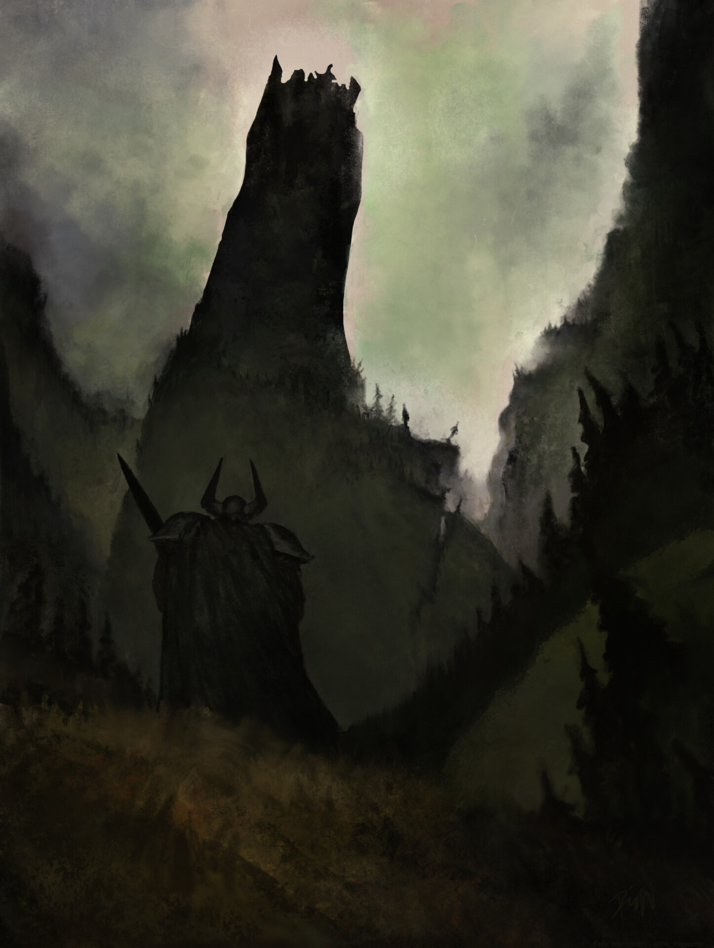 ArtStation - dark tower