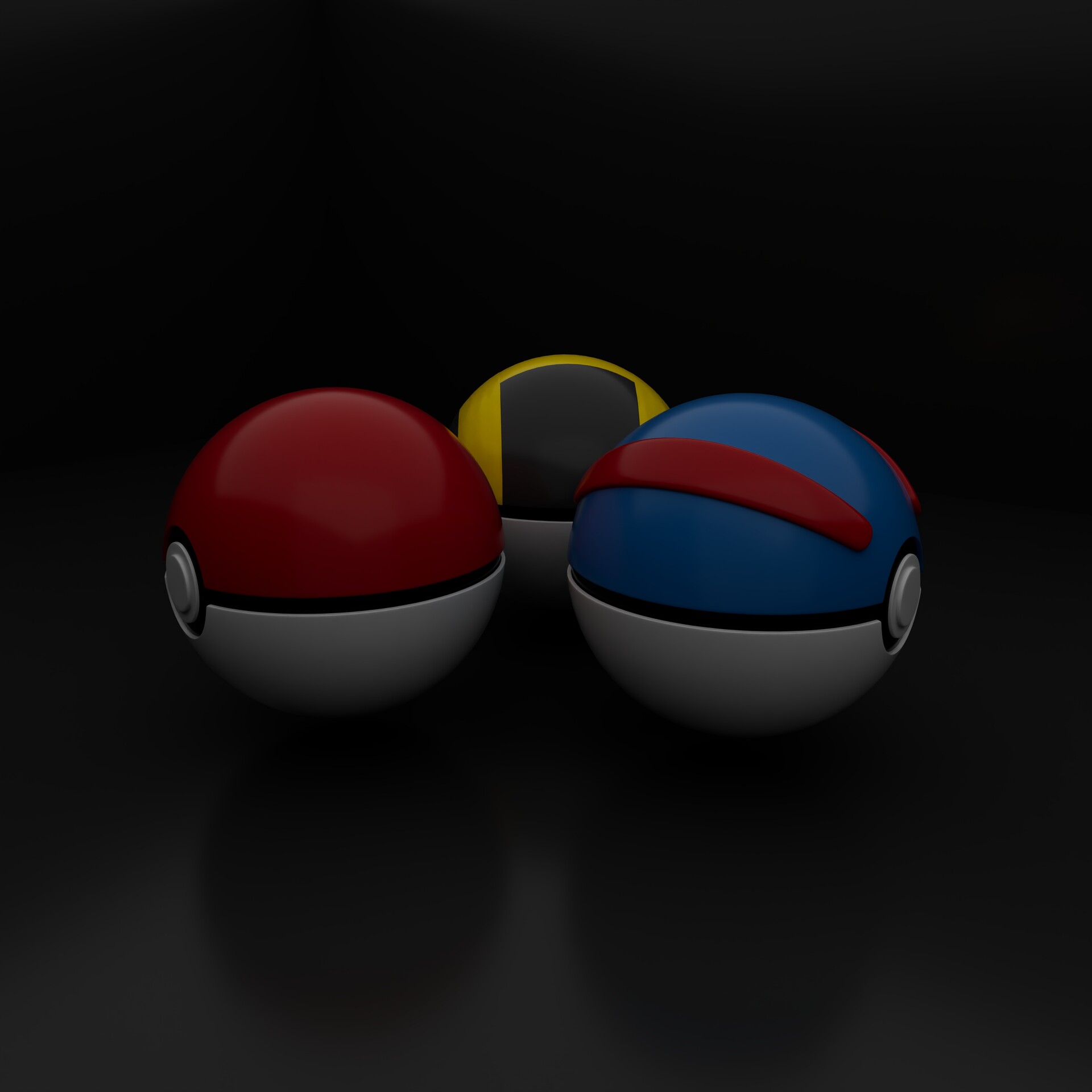 ArtStation - Pokémon Pokéballs