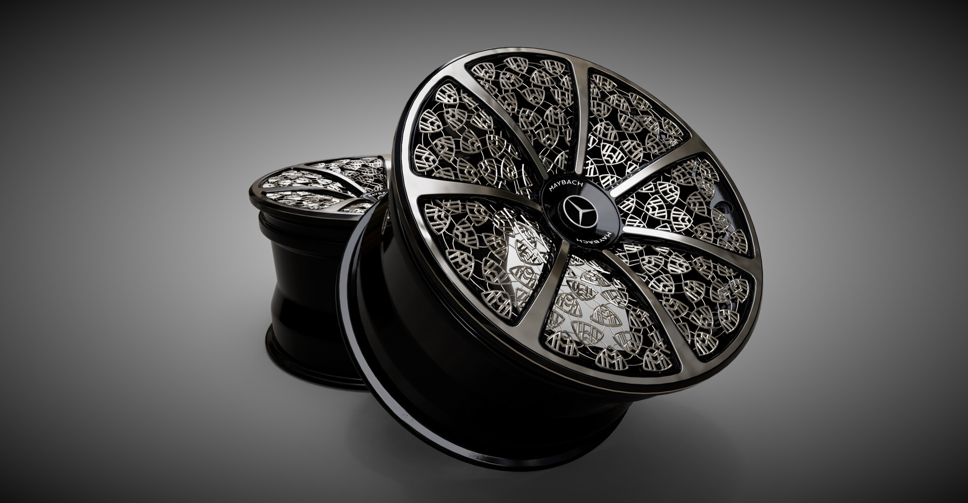 ArtStation - Maybach s680 Night Edition Rim
