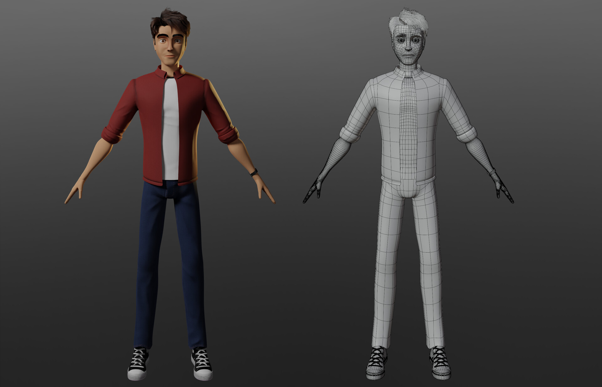 Spider-Man / Peter Parker — Stylized Character Model by Joe Matt ...