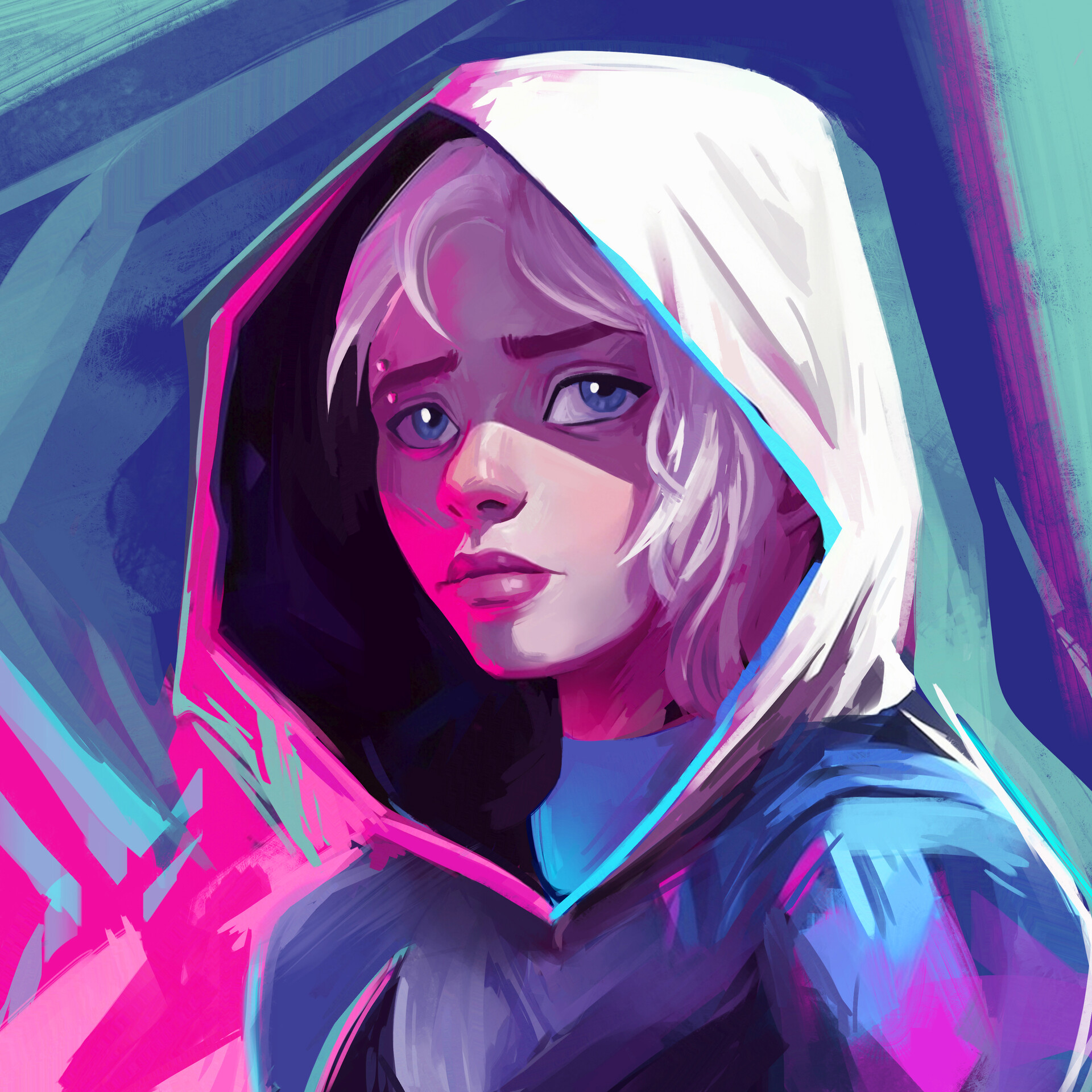 ArtStation - Gwen Stacy Spiderverse