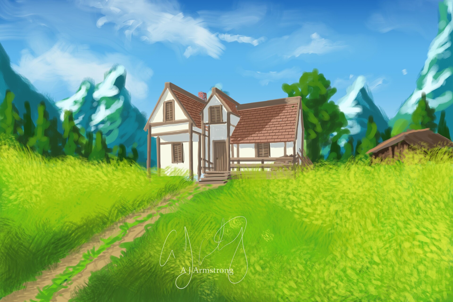 ArtStation - Garrow's farm