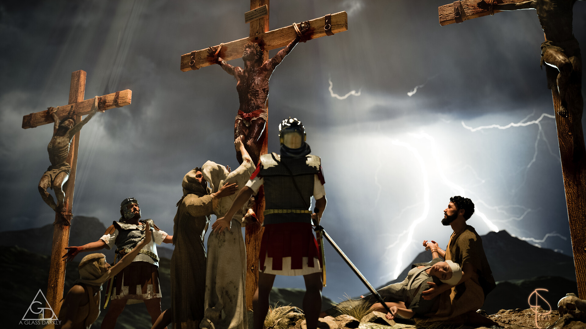 ArtStation - The Crucifixion of Christ