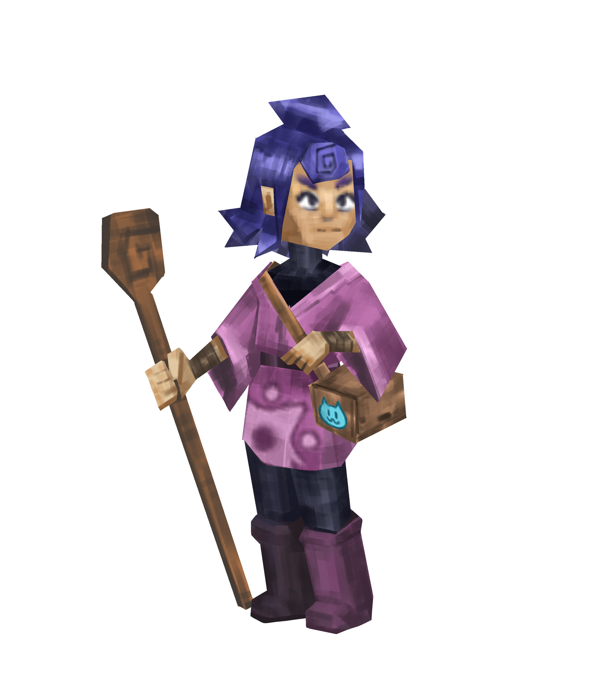 ArtStation - ps1 style test