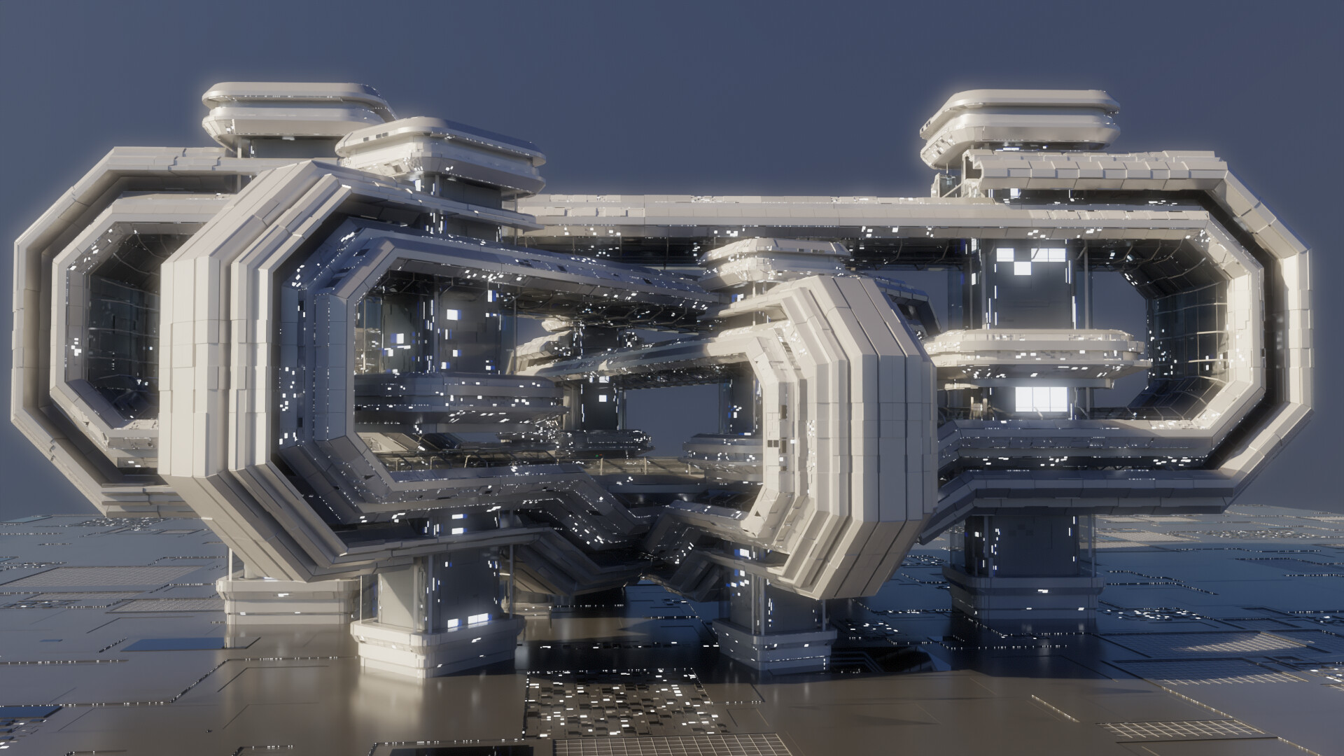 ArtStation - Sci-Fi Structure Generator HDA