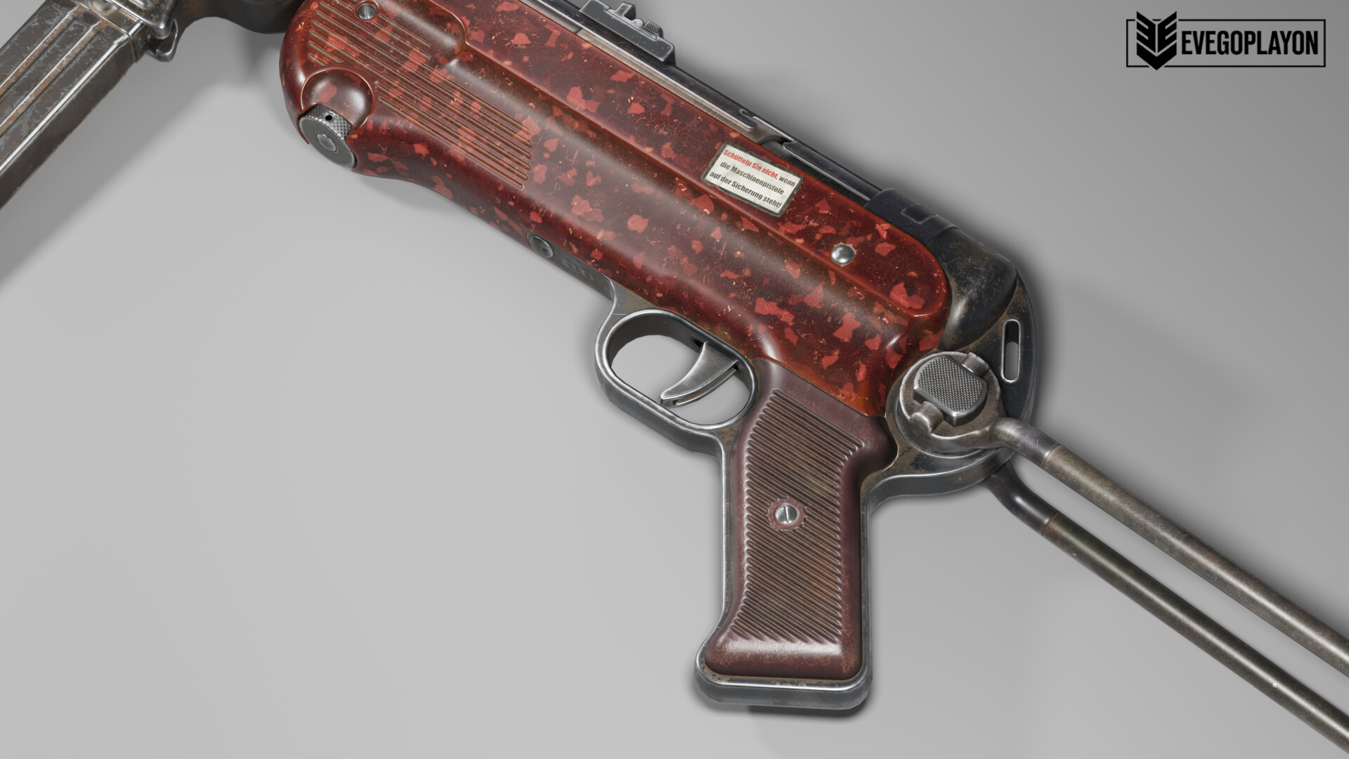 EVEGOPLAYON - Legendary Schmeisser - Wehrmacht MP40 SMG