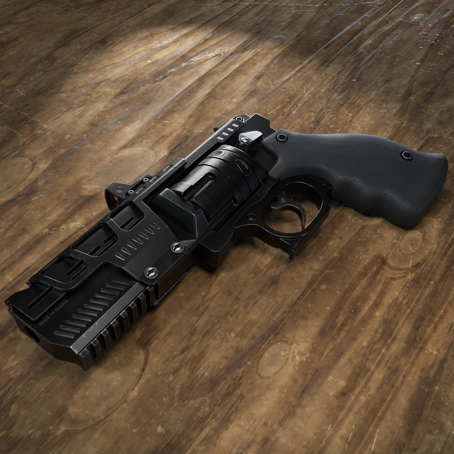 ArtStation - Revolver Gun