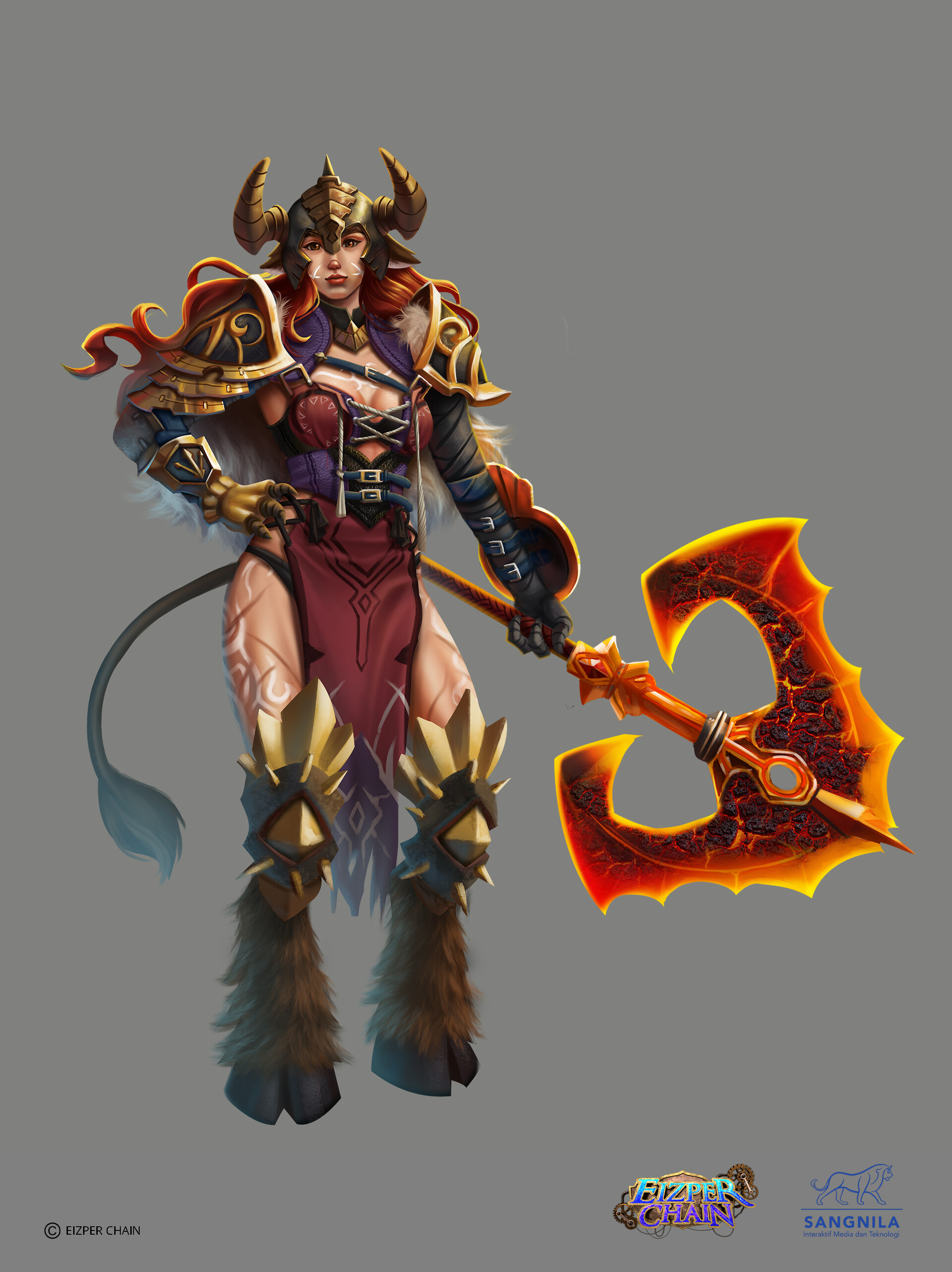 ArtStation - Characters & Enemies Key Illustration- Eizperchain