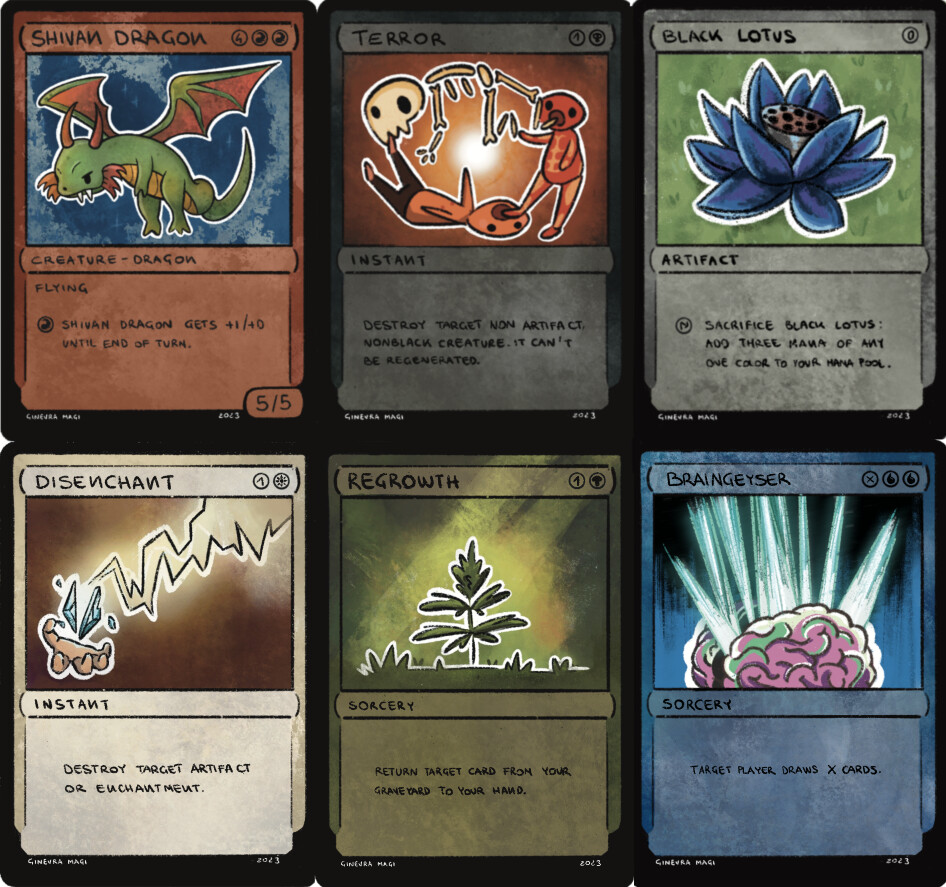 ArtStation - Magic the Gathering // Illustrated Cards