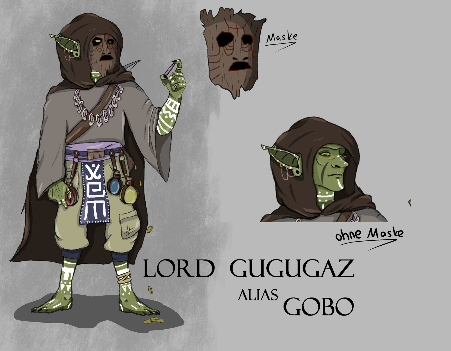 ArtStation - Goblin Druid Healer