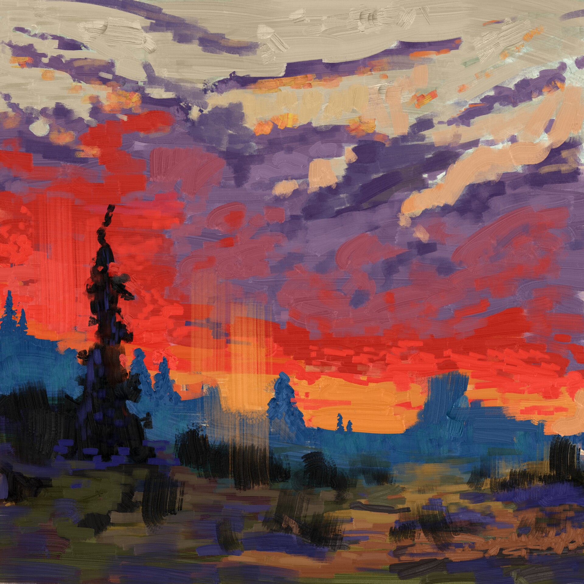 ArtStation - Sunset 3