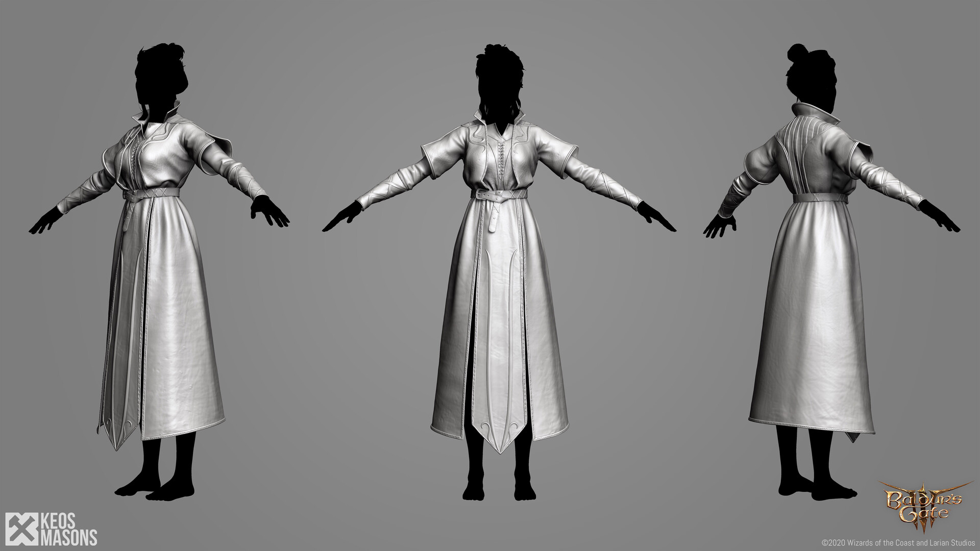 KEOS MASONS - Robe Armor Set