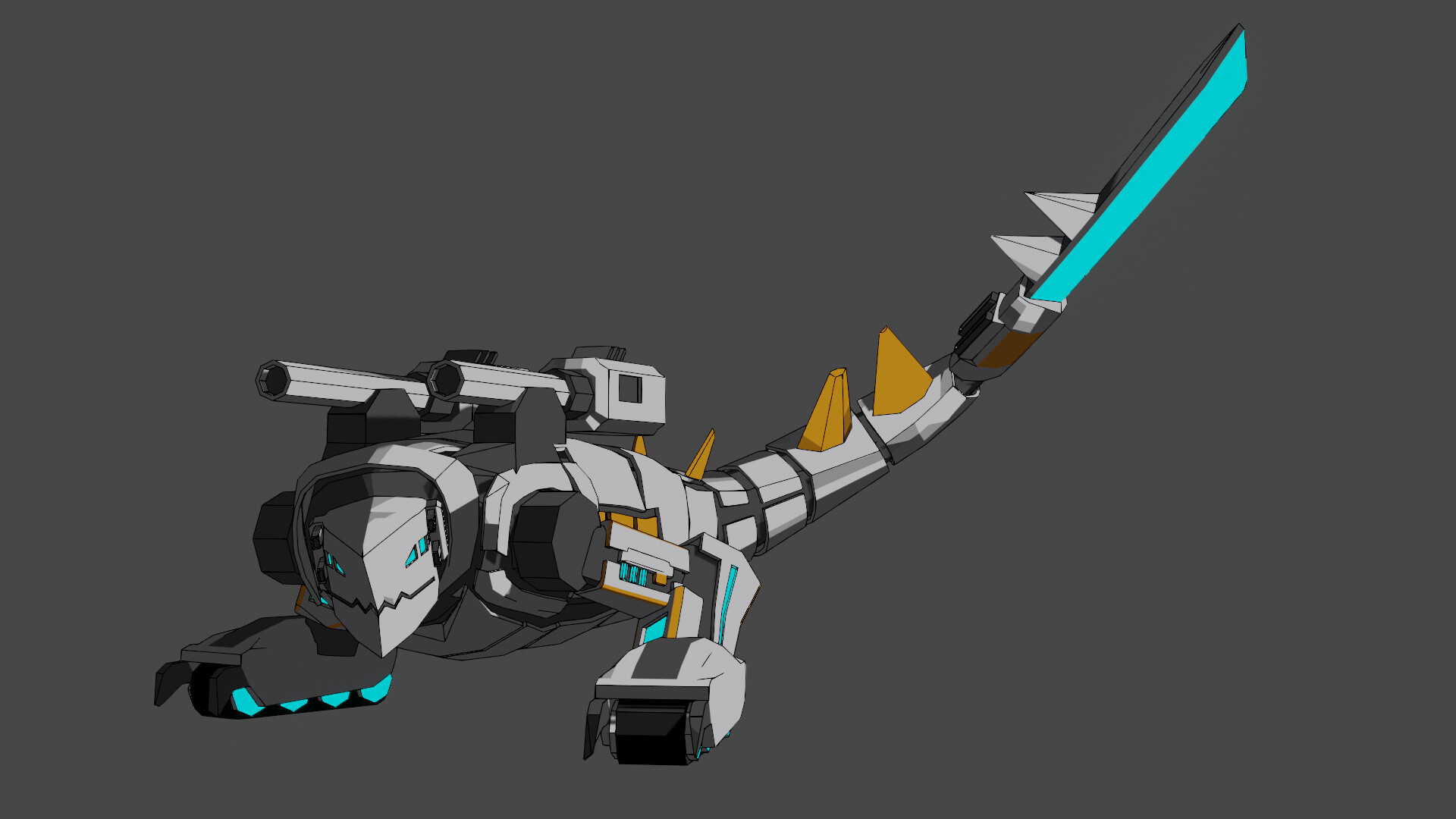 ArtStation - Model A1053 - Iron Fangs