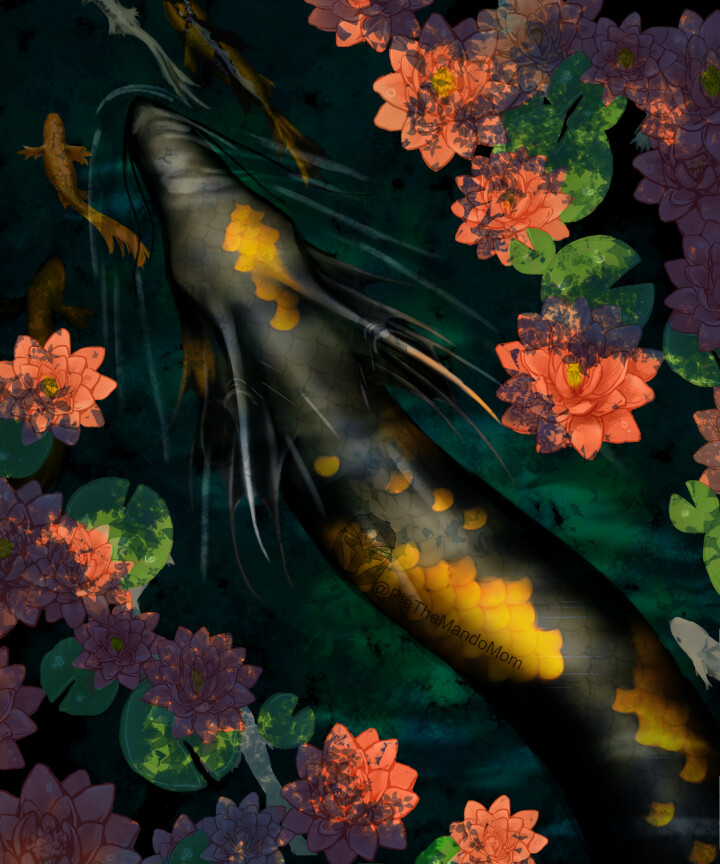 ArtStation - Under the Lilies