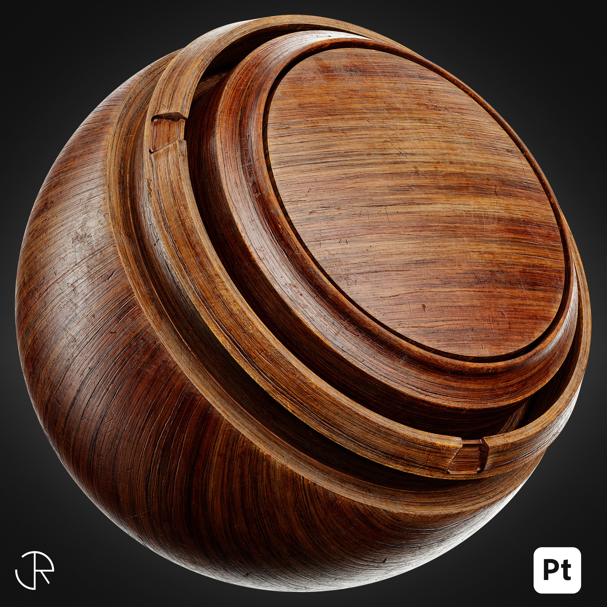 Javad Rajabzade - Wood basic Smart Materials Substance 3d painter
