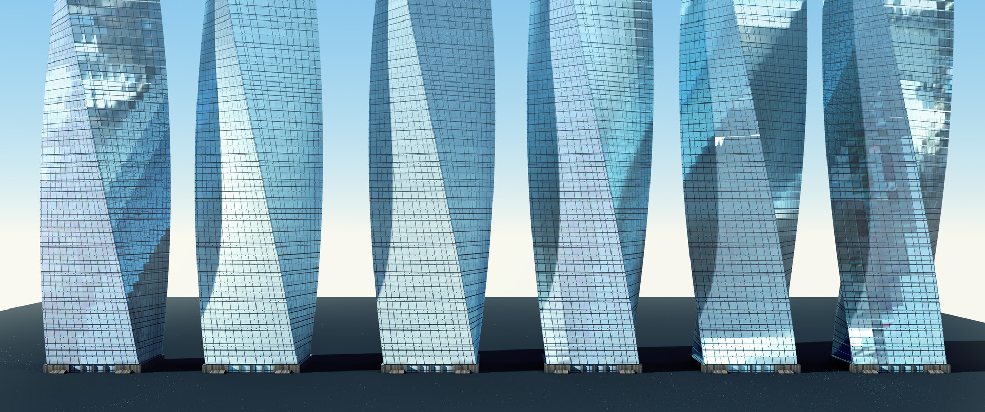 Olivier Dubard Concept Artist - Nimona building Visual Development