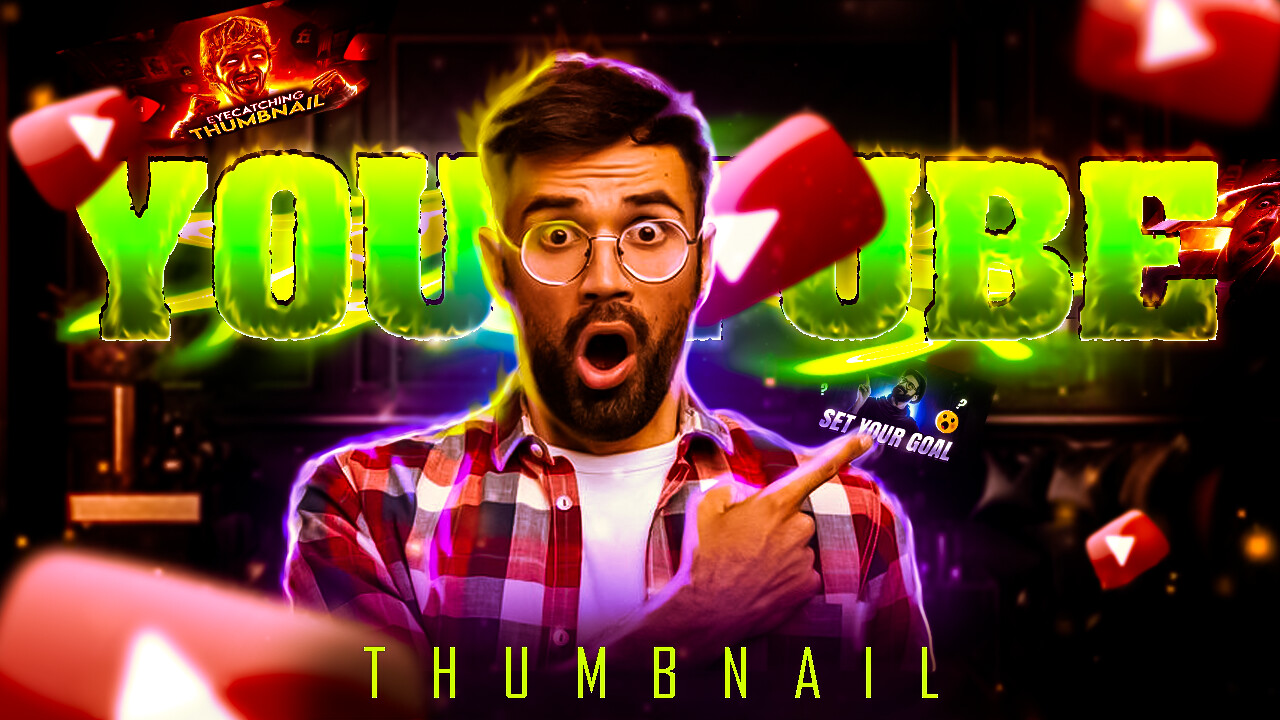 ArtStation - You Tube Thumbnail Design.