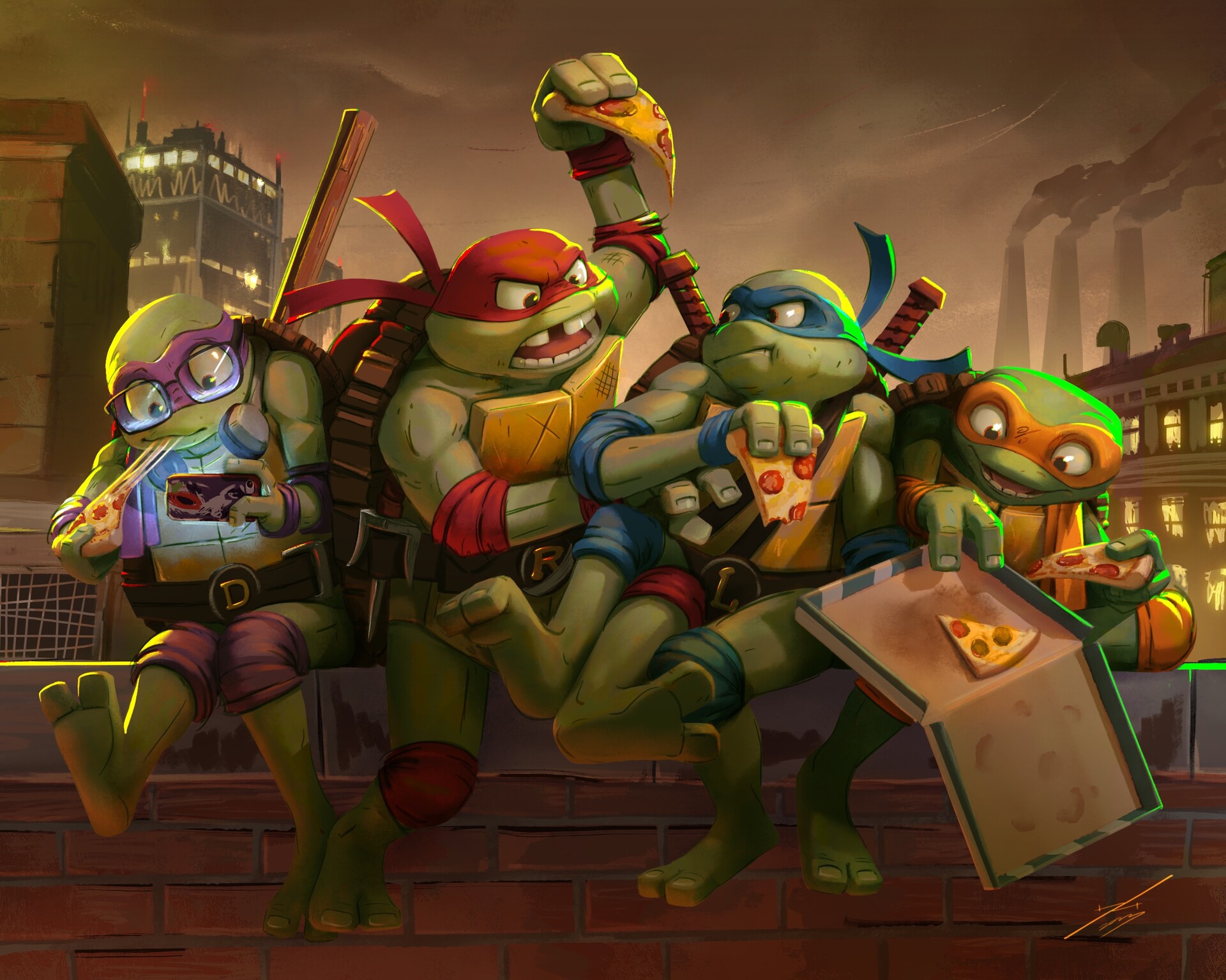 ArtStation - TMNT Mutant Mayhem Fanart