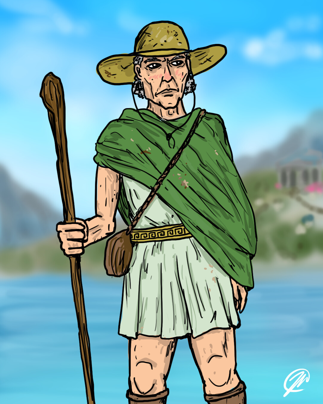 Zack Wall - Ancient Greek Characters