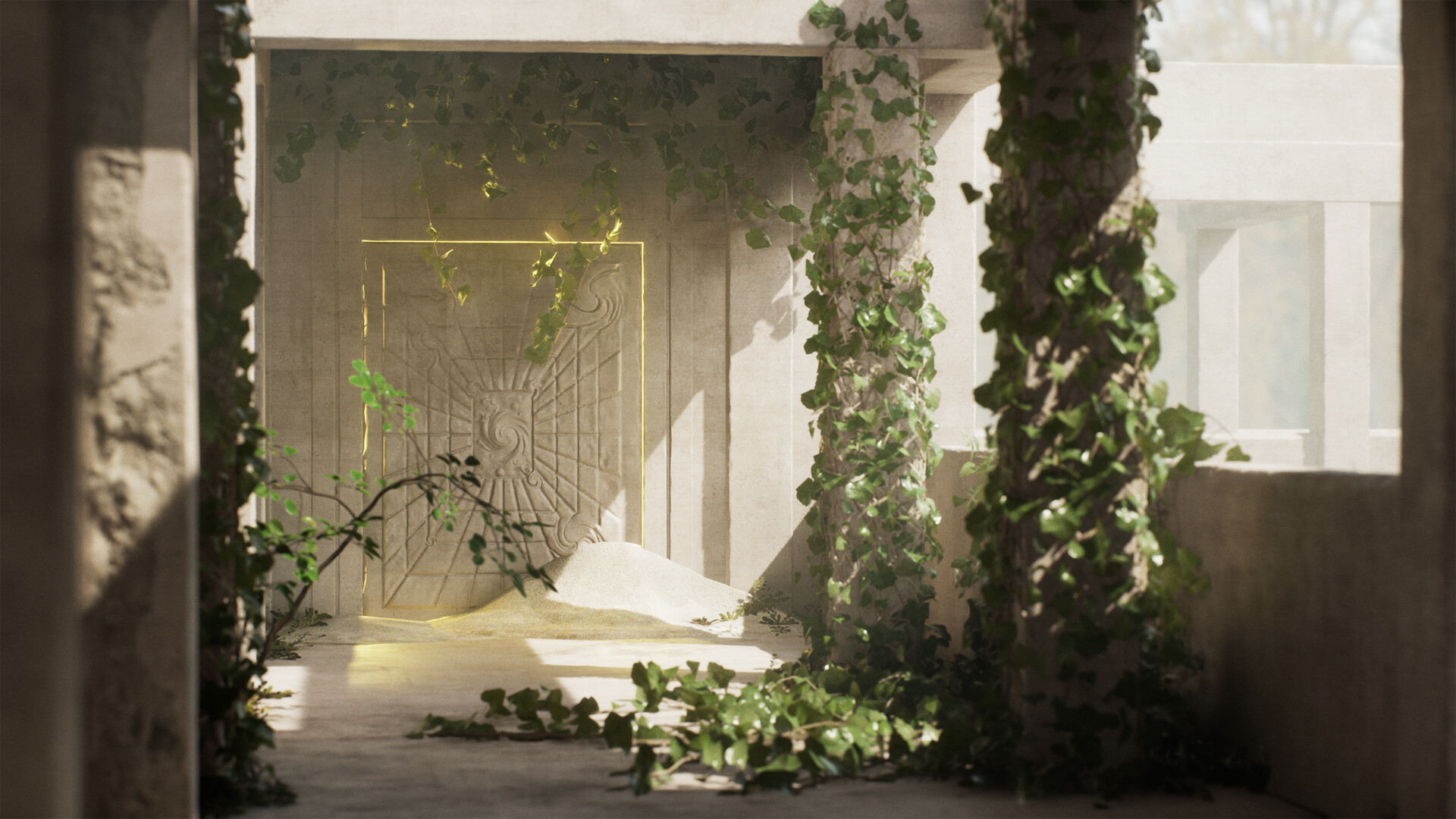 Pelin Erturk - Time Corridor - Environment Art