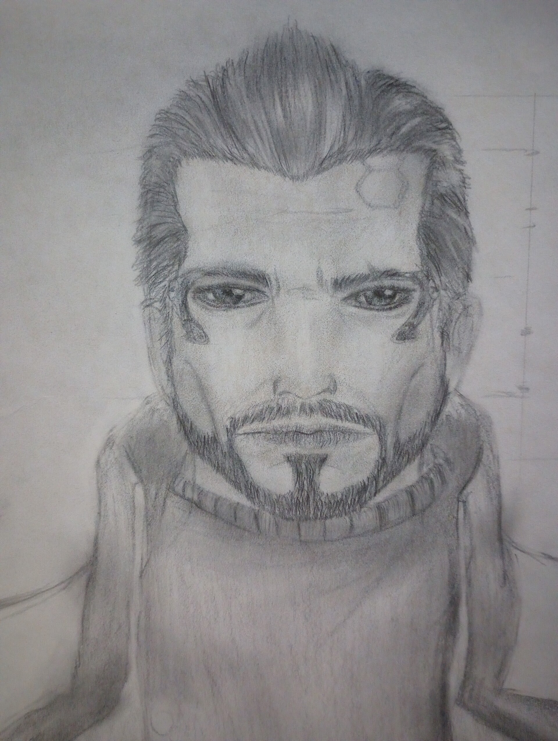 ArtStation - Deus Ex Adam Jensen Portrait