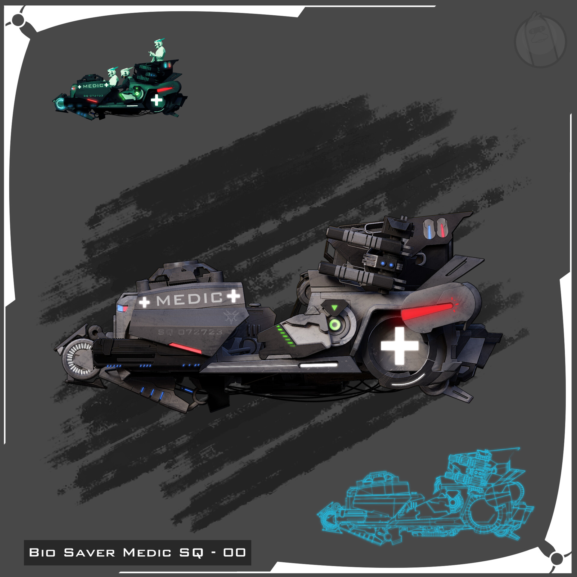 ArtStation - Bio Saver Medic SQ - 00