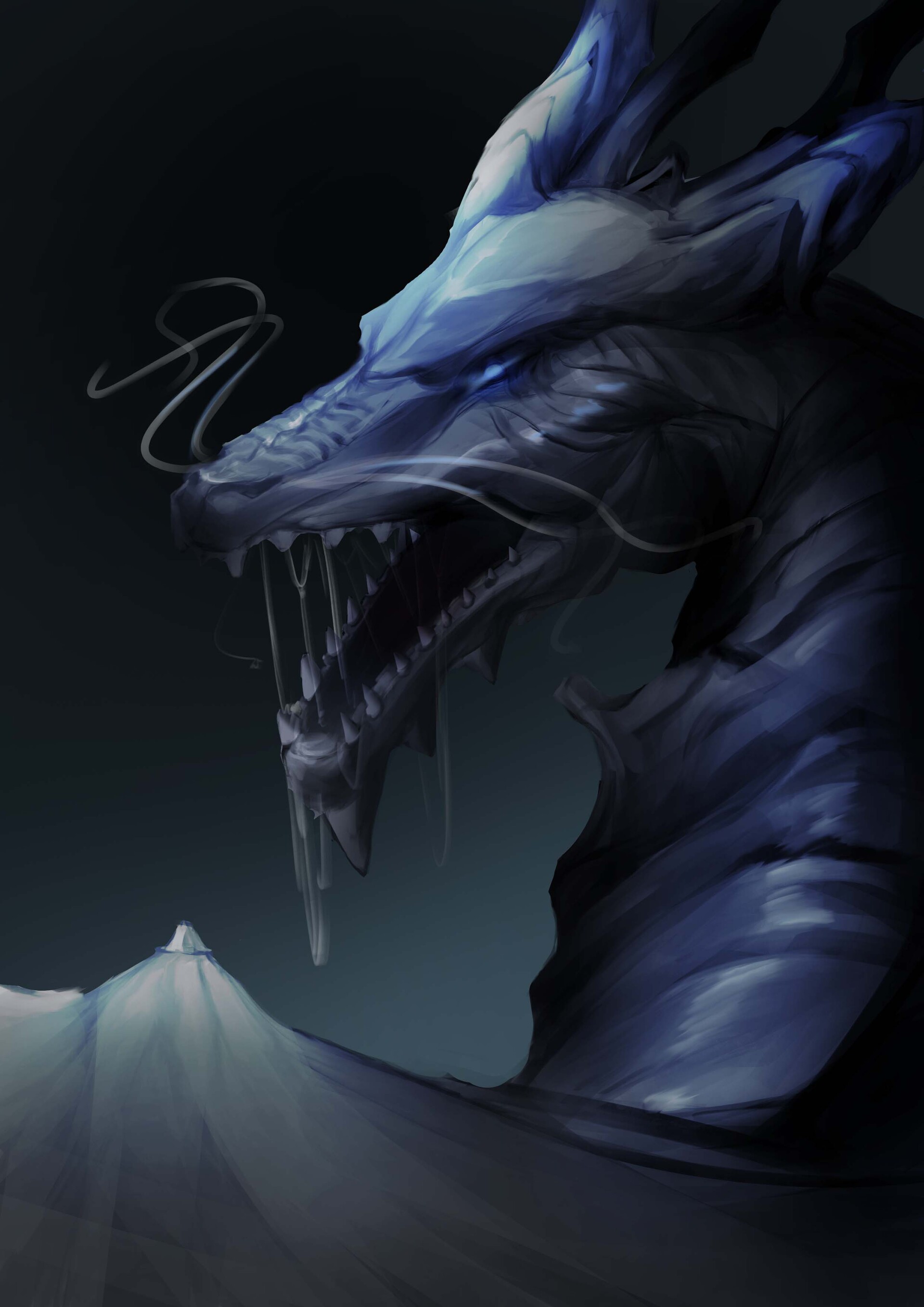 ArtStation - Dragon Sketch