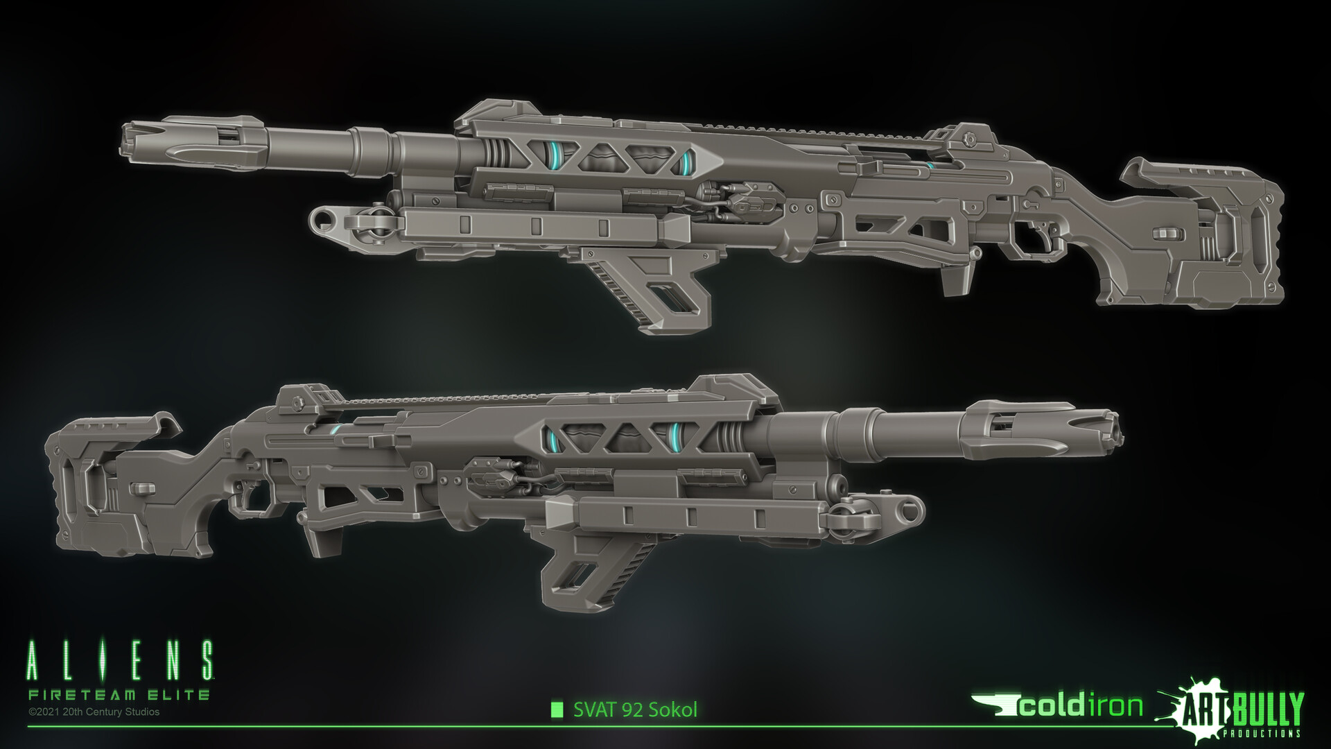 Art Bully Productions - Aliens Fireteam Elite: Weapons 02