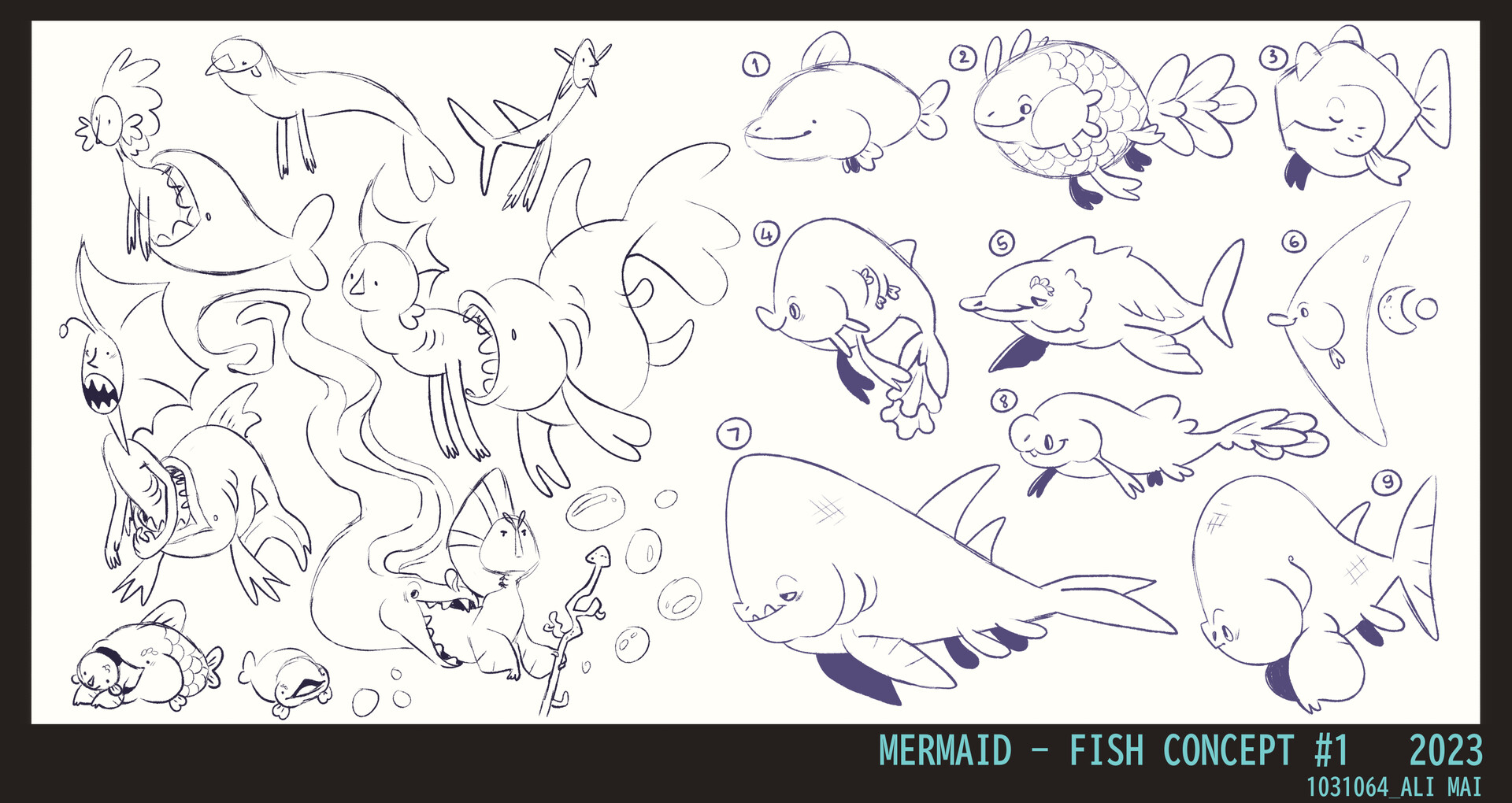 ArtStation - [Concept] Mermaid