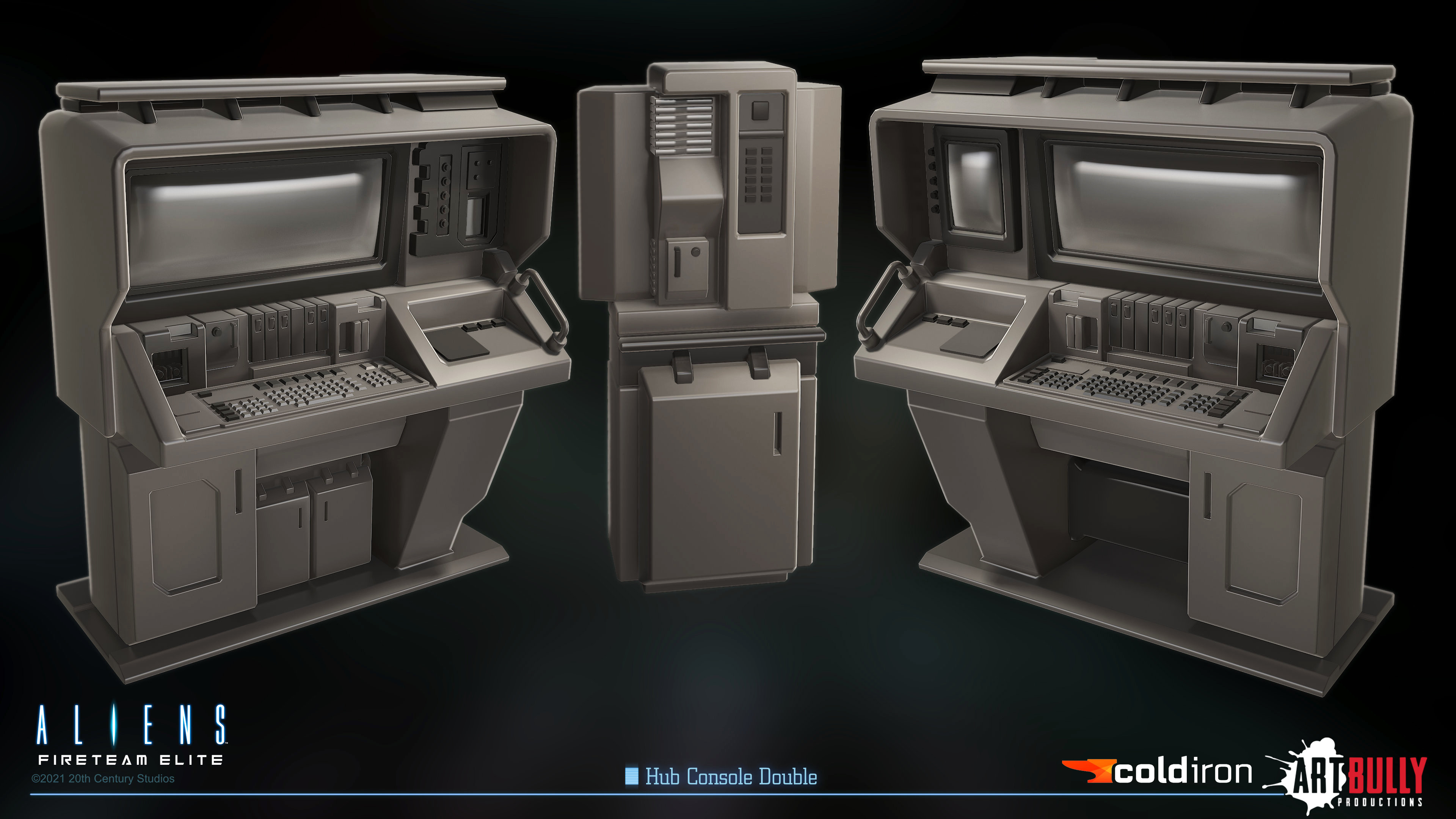 Art Bully Productions - Aliens Fireteam Elite: Props 01