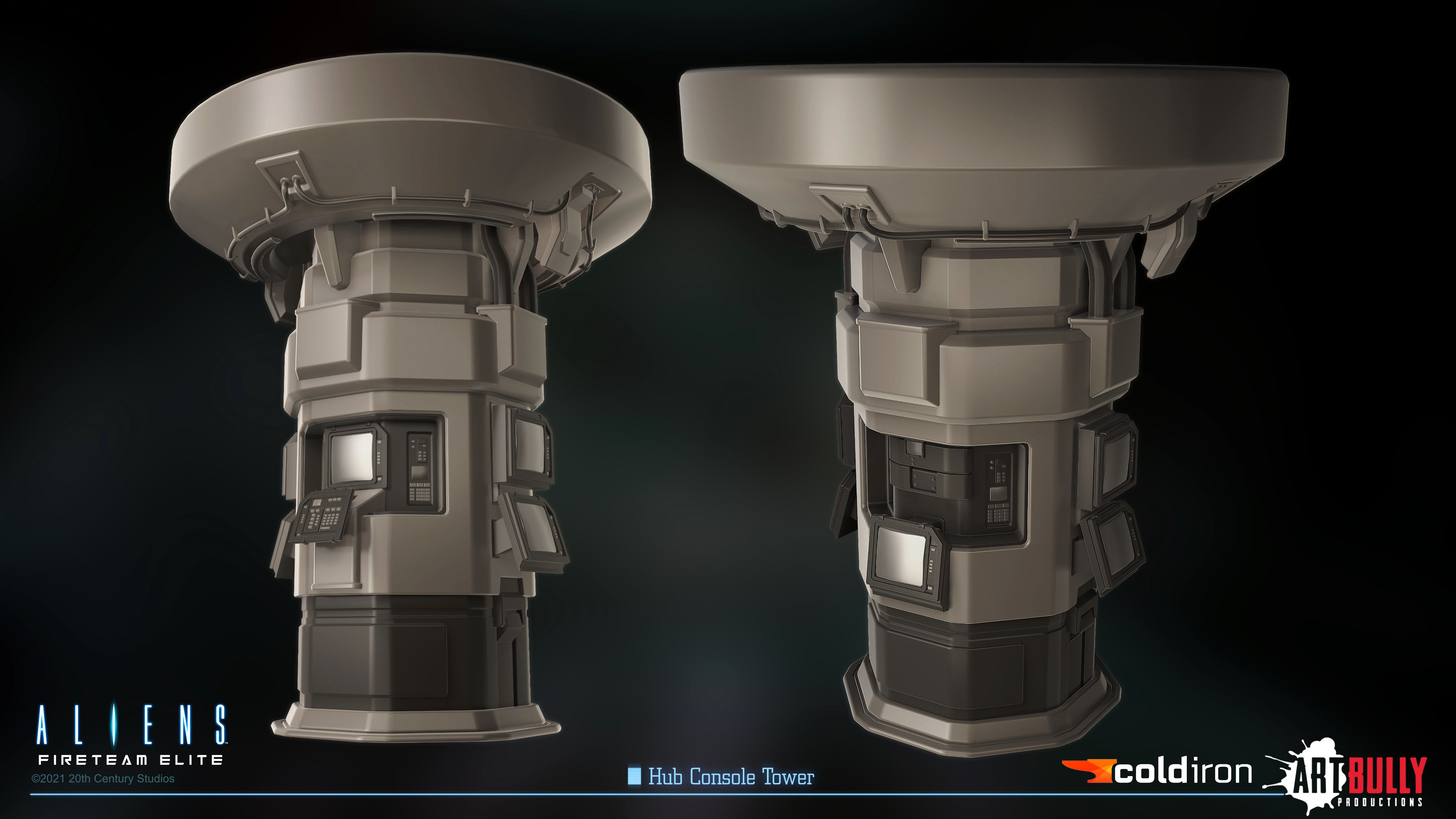 Art Bully Productions - Aliens Fireteam Elite: Props 01