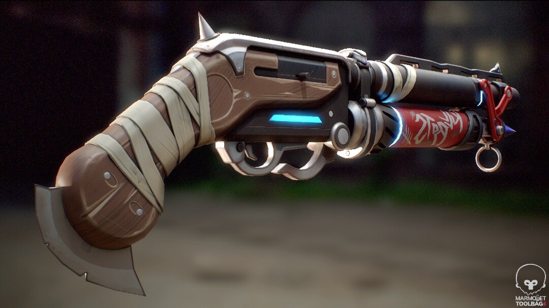 ArtStation - Junker queen-gun