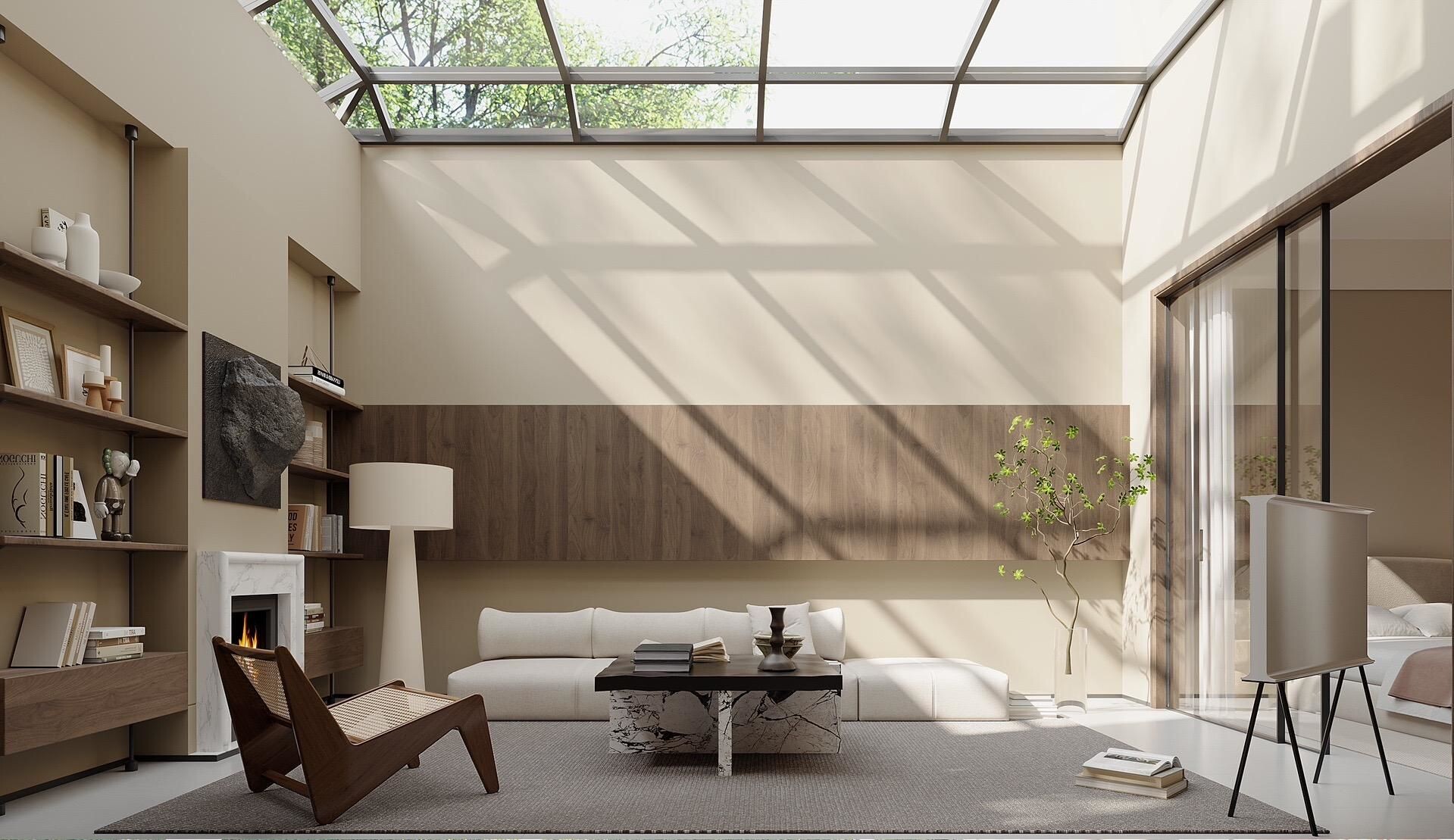 ArtStation - Basement of 3D interior visualization