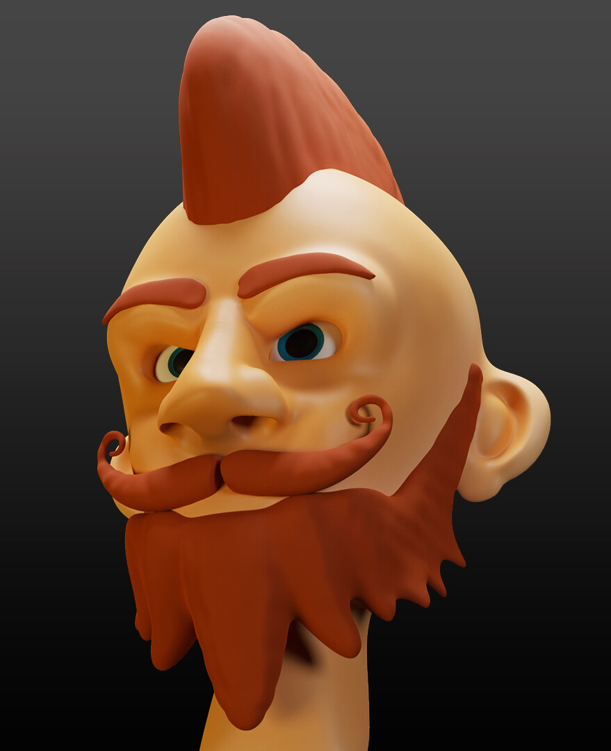 Sinan Aytaç - Cartoon Dwarf Head =)