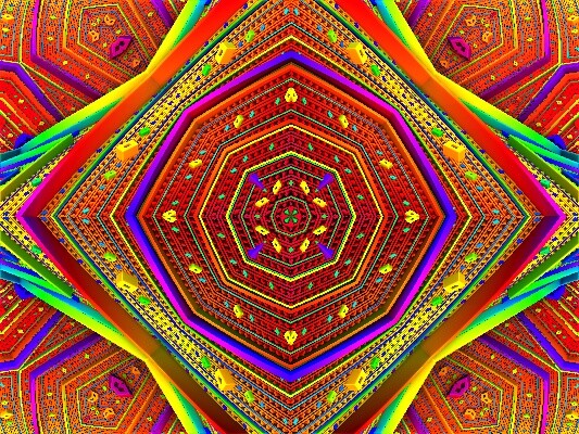 dlart - Guiding star fractal 3