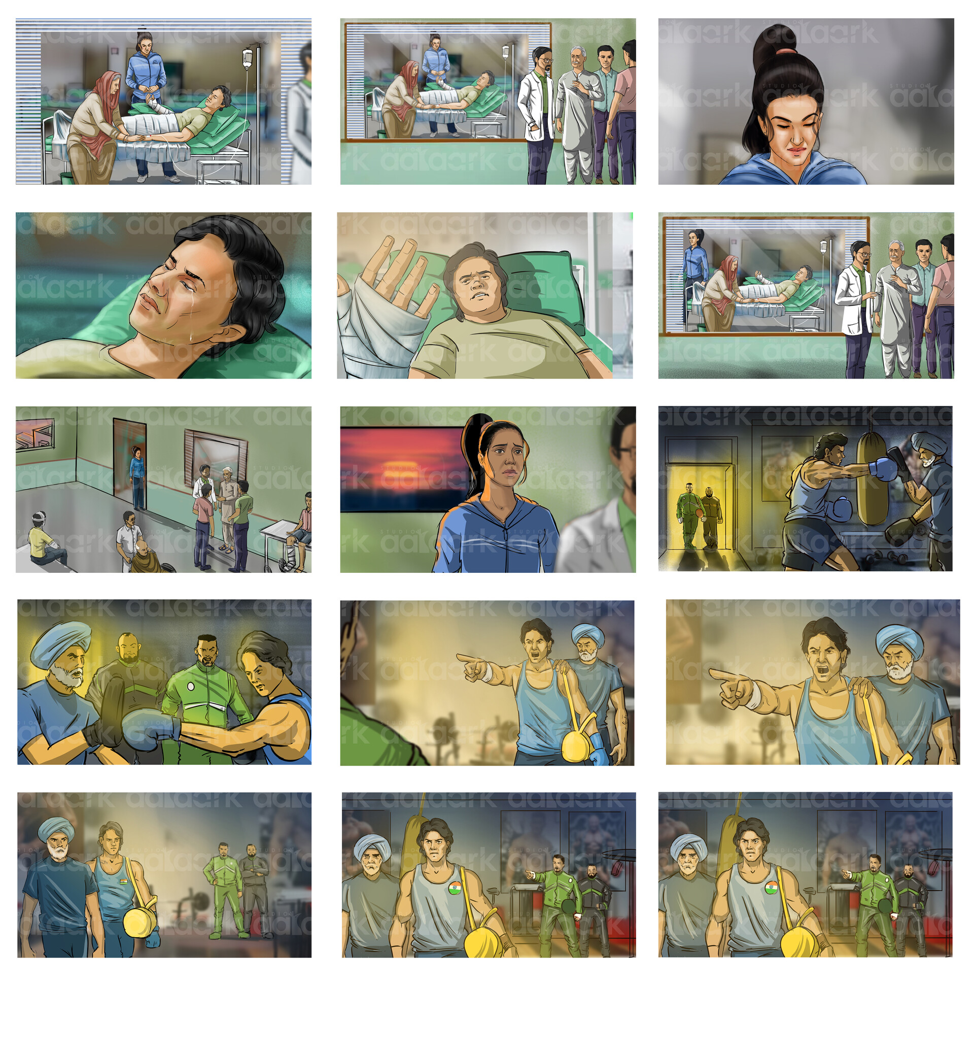 ArtStation - Storyboards- Production