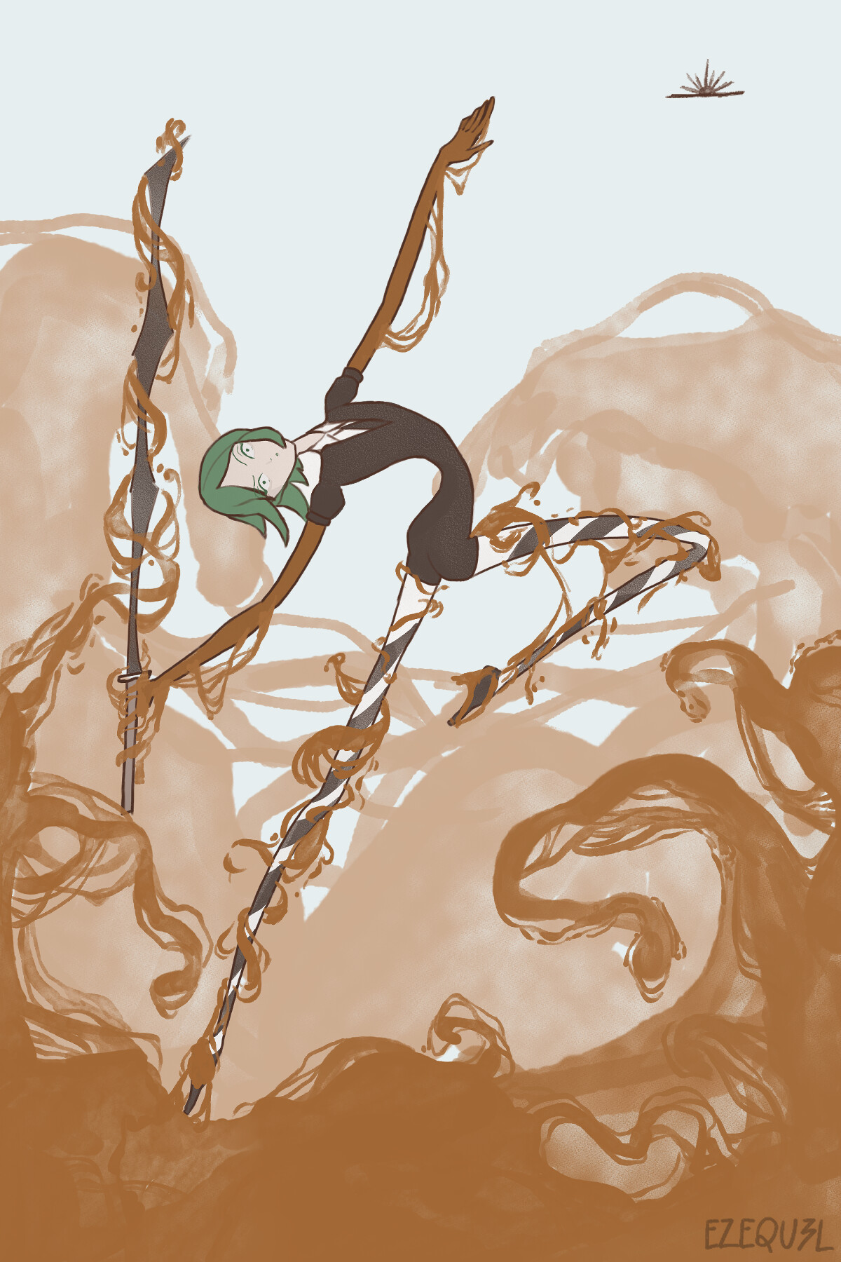 ArtStation - phos reaches for the moon