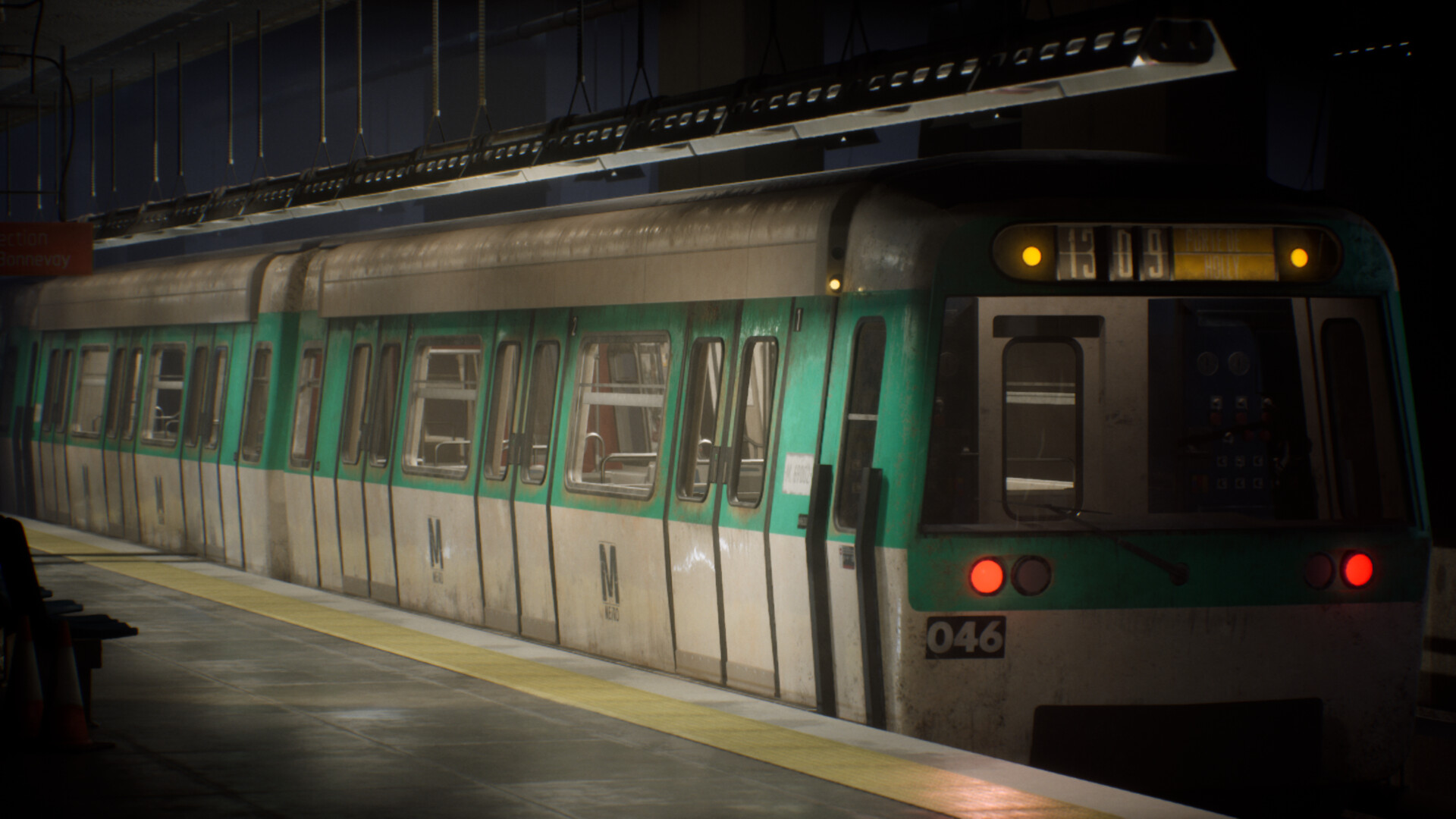 ArtStation - French Subway Car