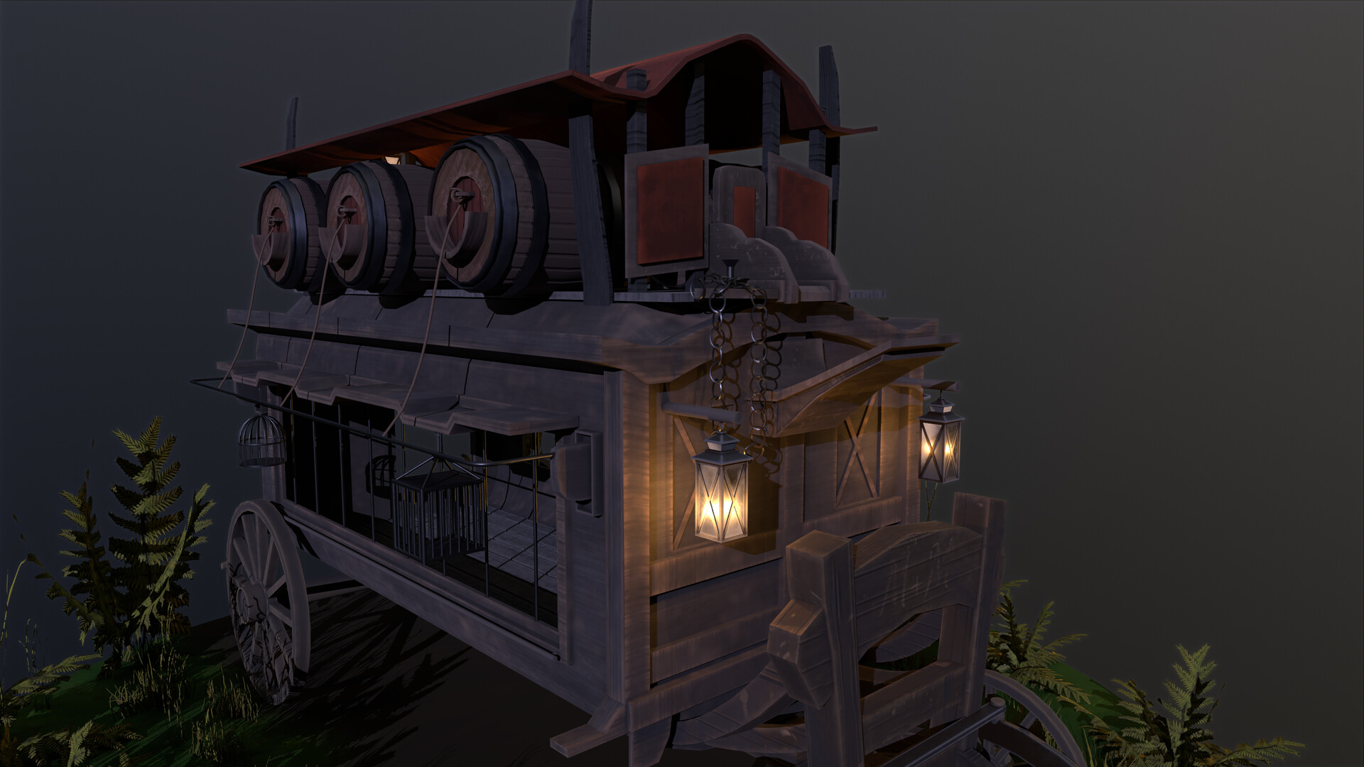 Jan Bullerkotte - Witch Hunter Carriage