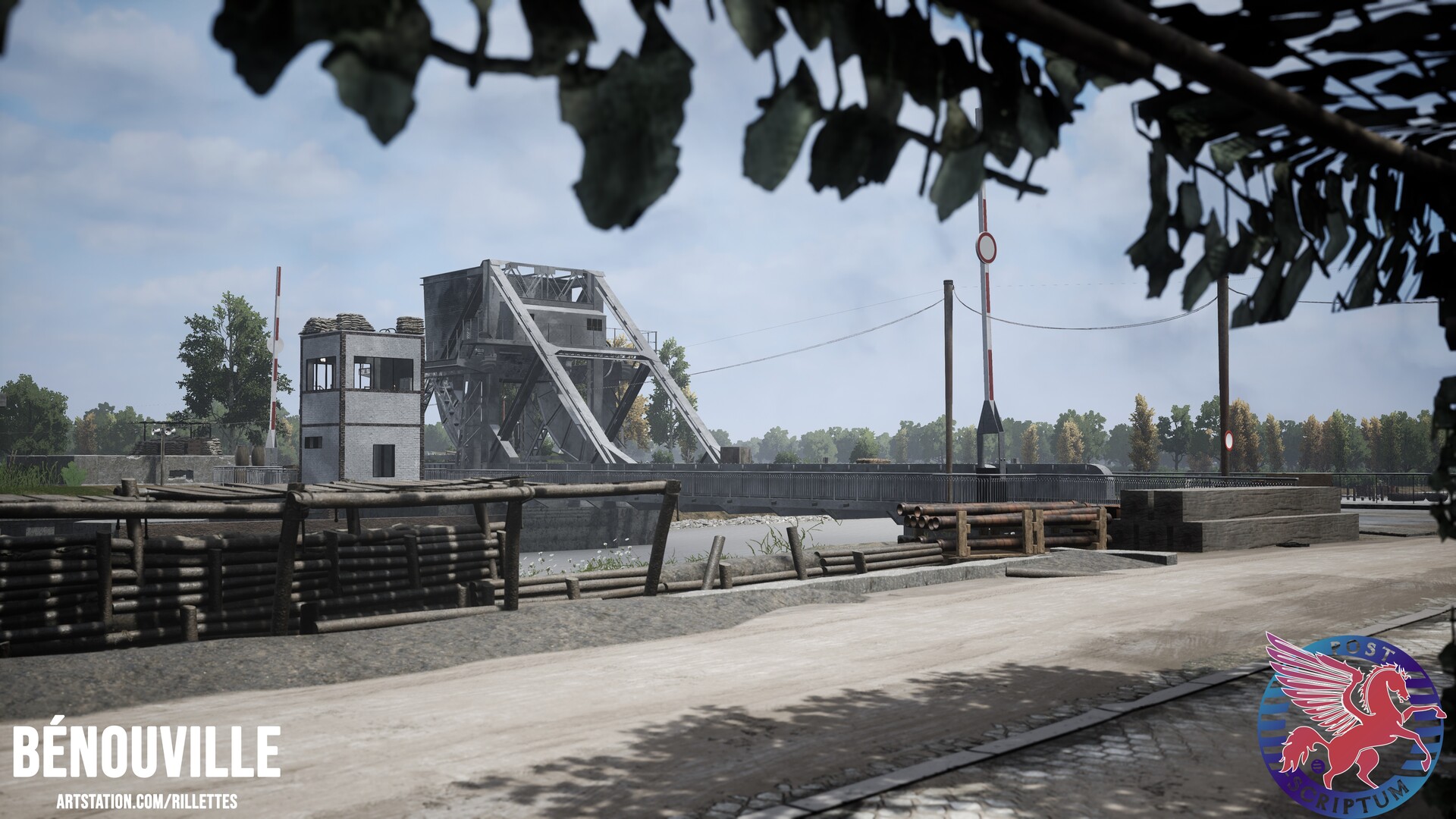 Alban - Bénouville - Mod map for Post Scriptum