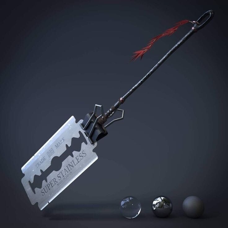 ArtStation - Razor Sword (WIP)