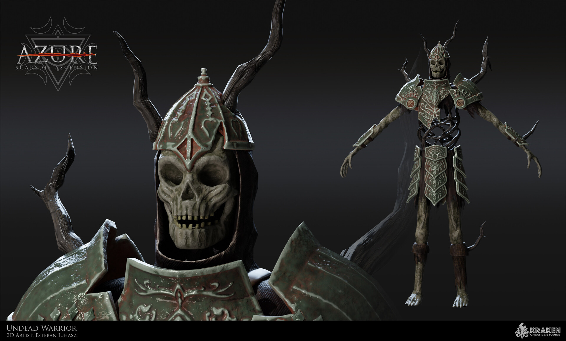 ArtStation - Undead Warrior Prototype