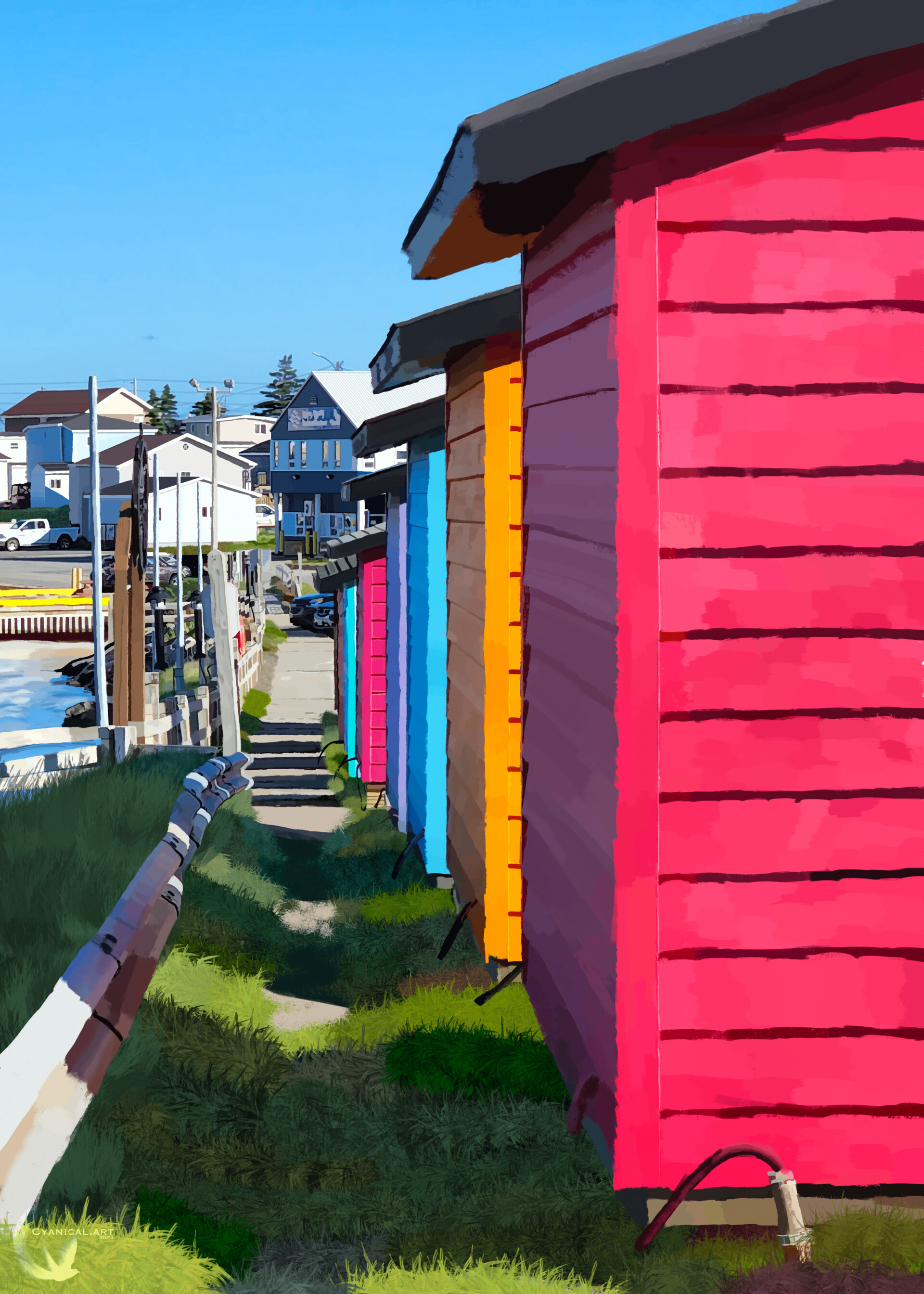 ArtStation - Port aux Basques