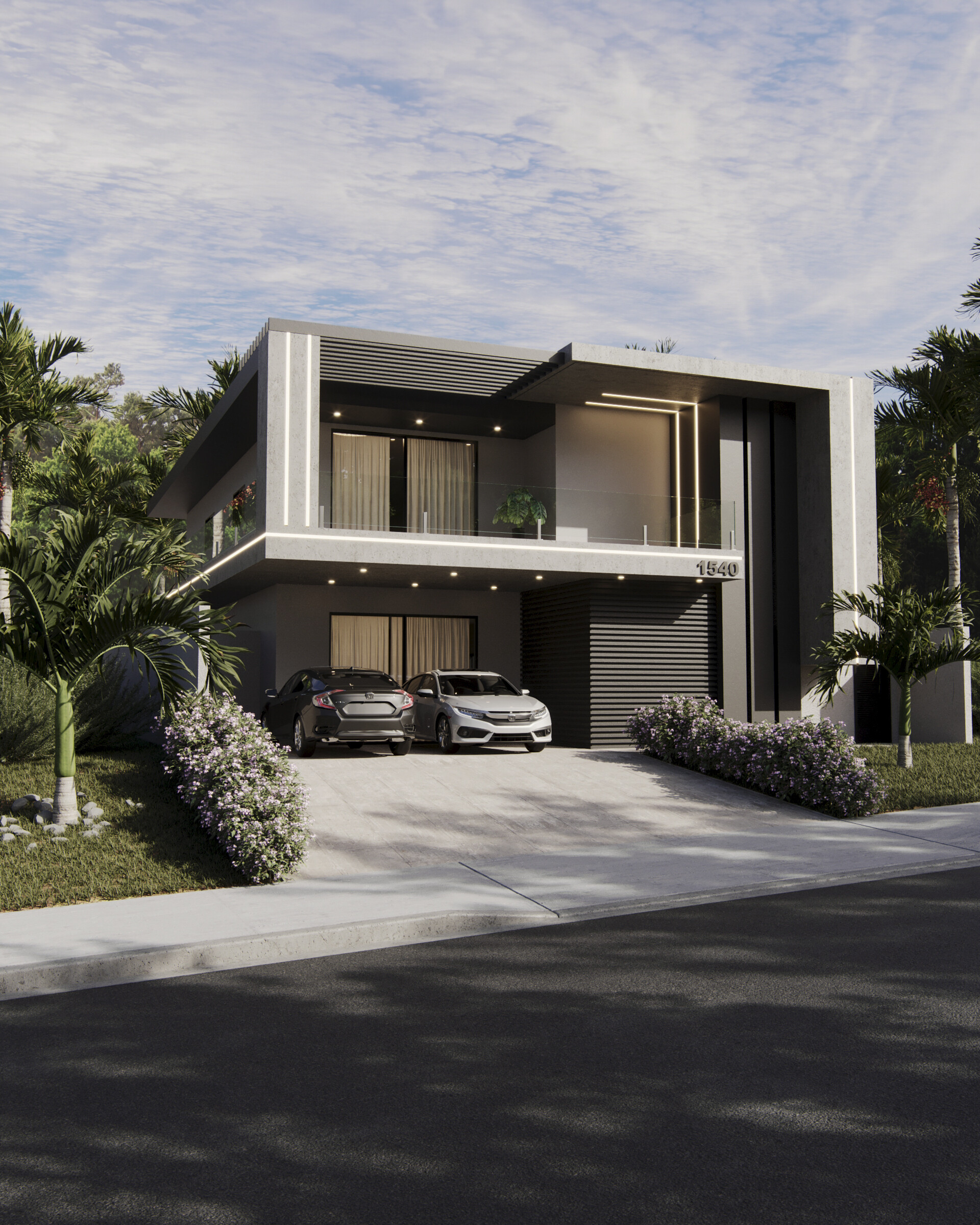 ArtStation - CGI Facade 001